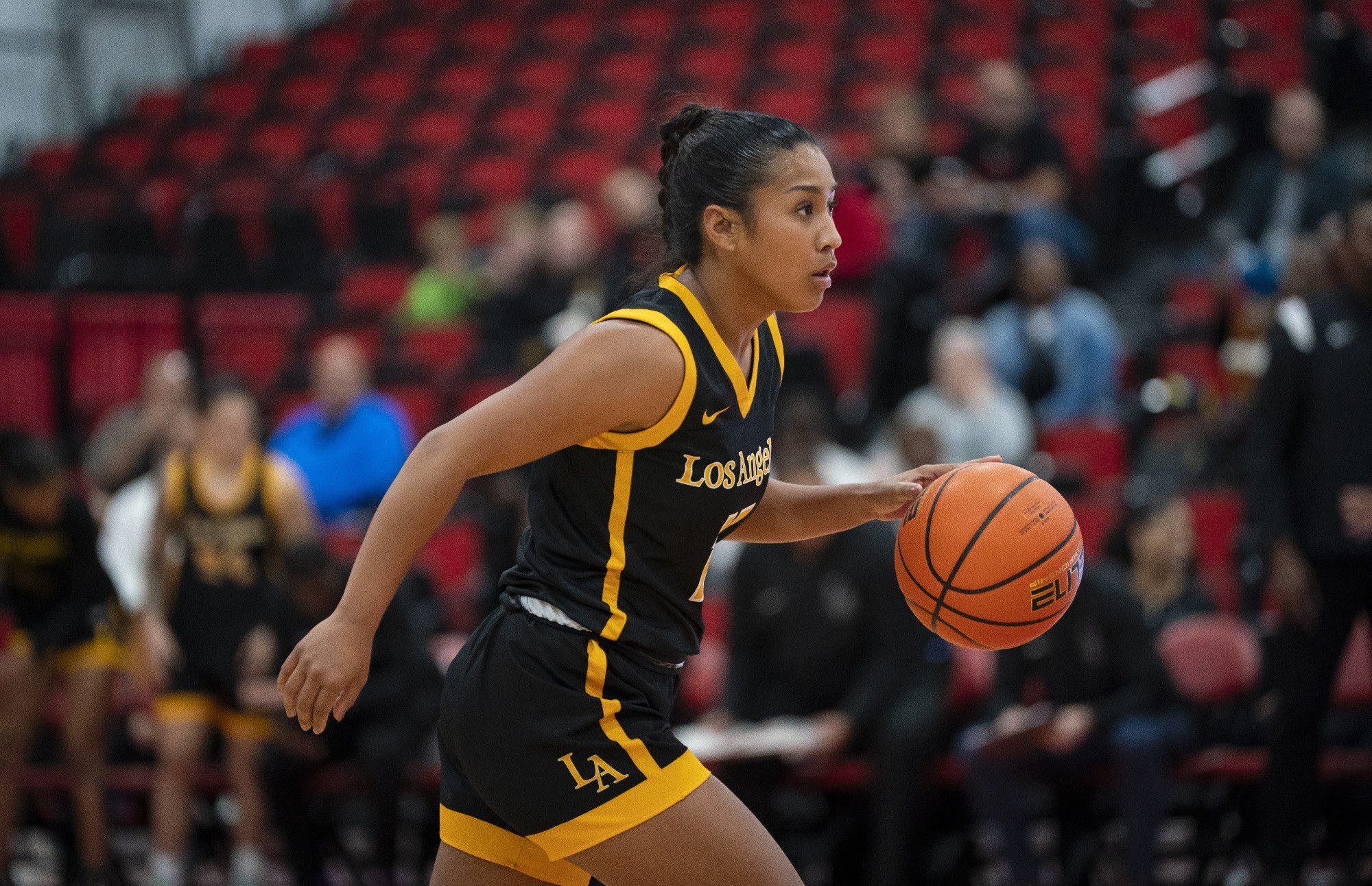 Golden Eagles Battle In Exhibition Game At UNLV - Cal State LA Athletics