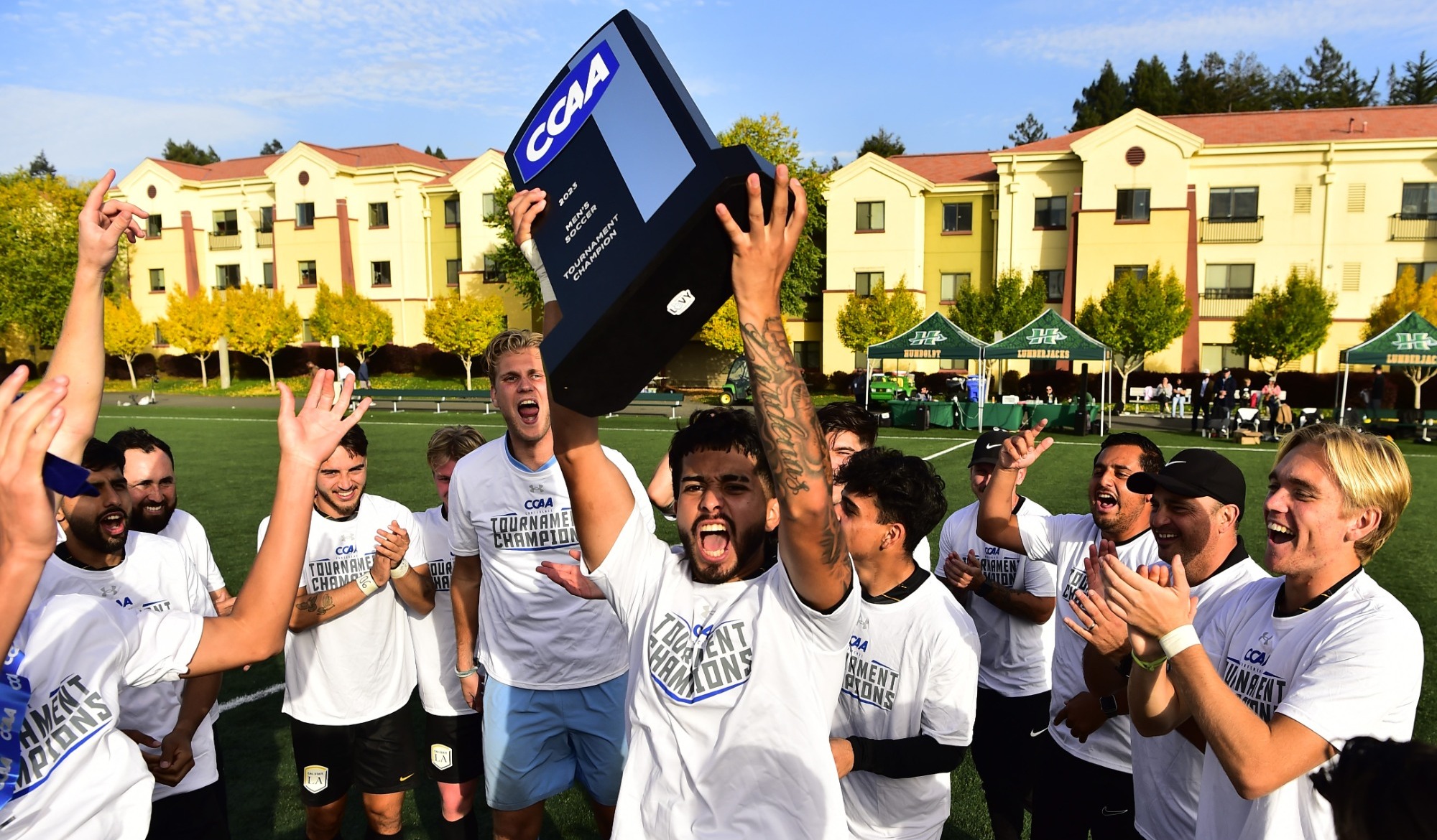 Golden Eagles Retain CCAA Tournament Title!! - Cal State LA Athletics