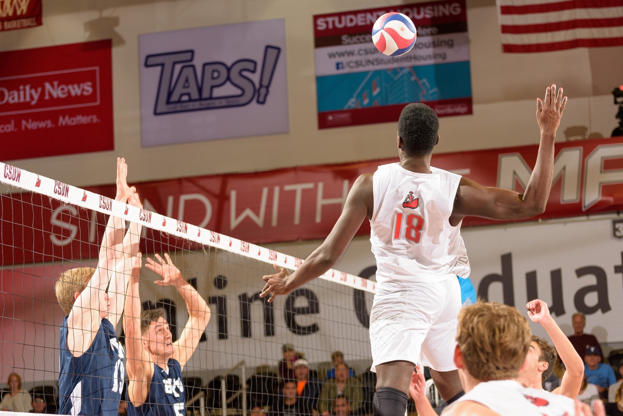 Josiah Byers - 2018 - Men's Volleyball - CSUN Athletics