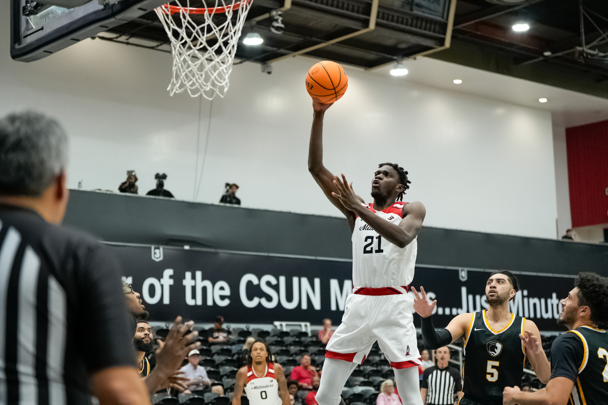 Bryan Ndjonga - 2023-24 - Men's Basketball - CSUN Athletics