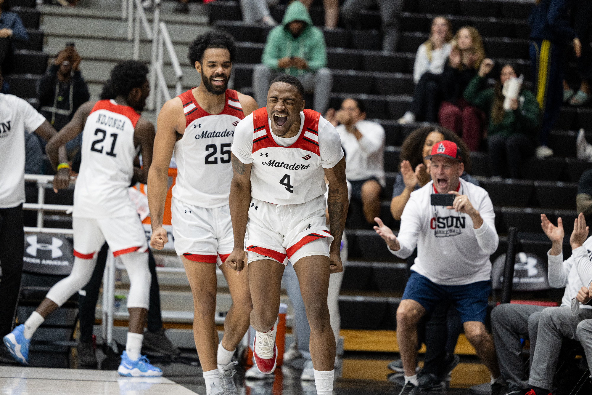 CSUN Pulls Out Gritty 80-75 Win Over Utah Tech - CSUN Athletics