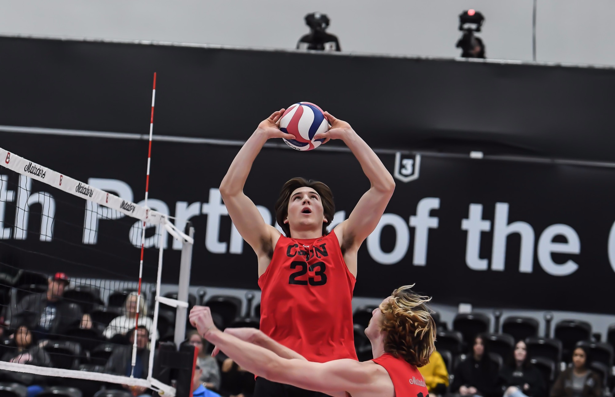 14th-Ranked CSUN Upsets No. 10 Stanford in Straight Sets - CSUN Athletics