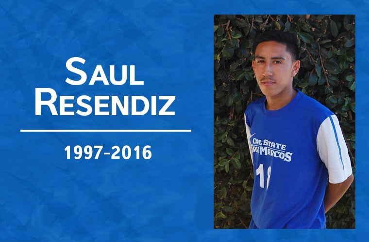 CSUSM Athletics Mourns Loss of Saul Resendiz - Cal State San Marcos ...