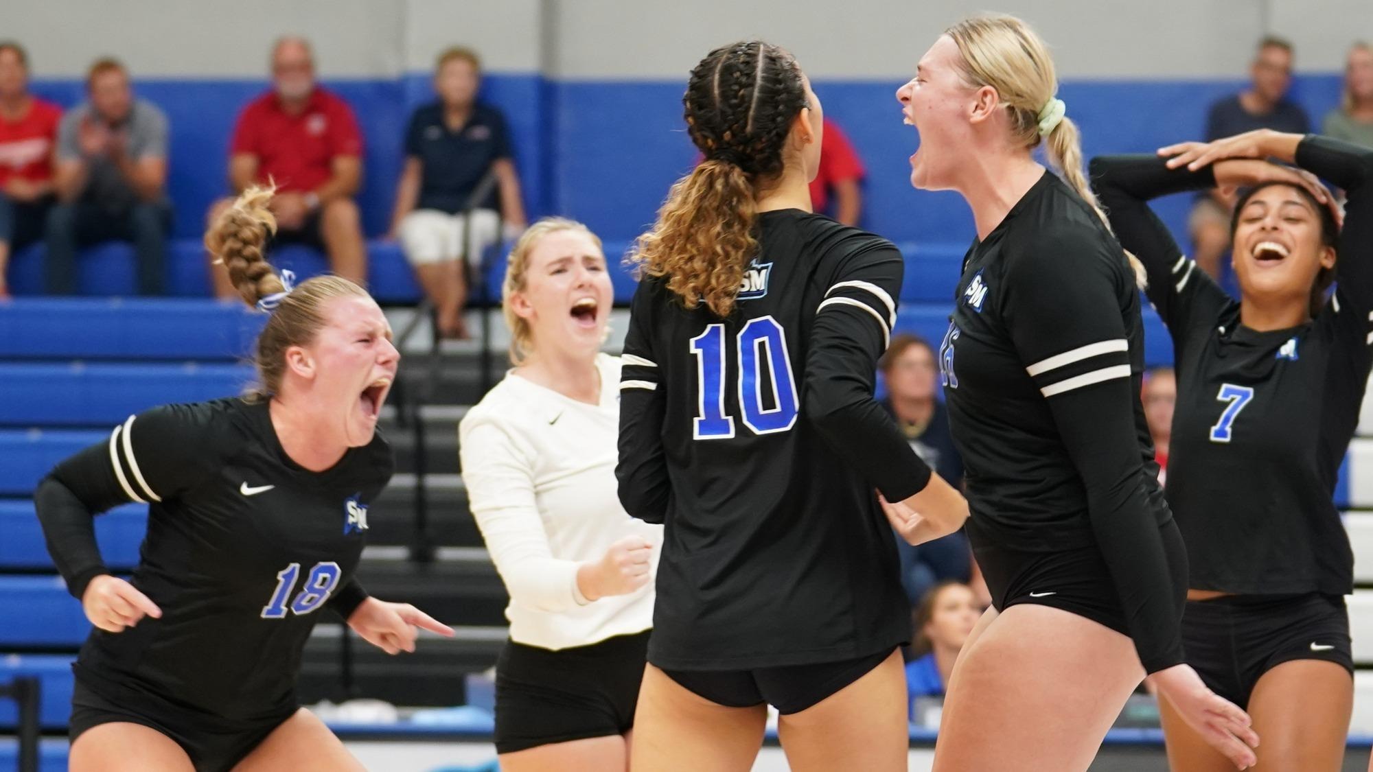 Cougars Take Down Otters in Five - Cal State San Marcos Athletics