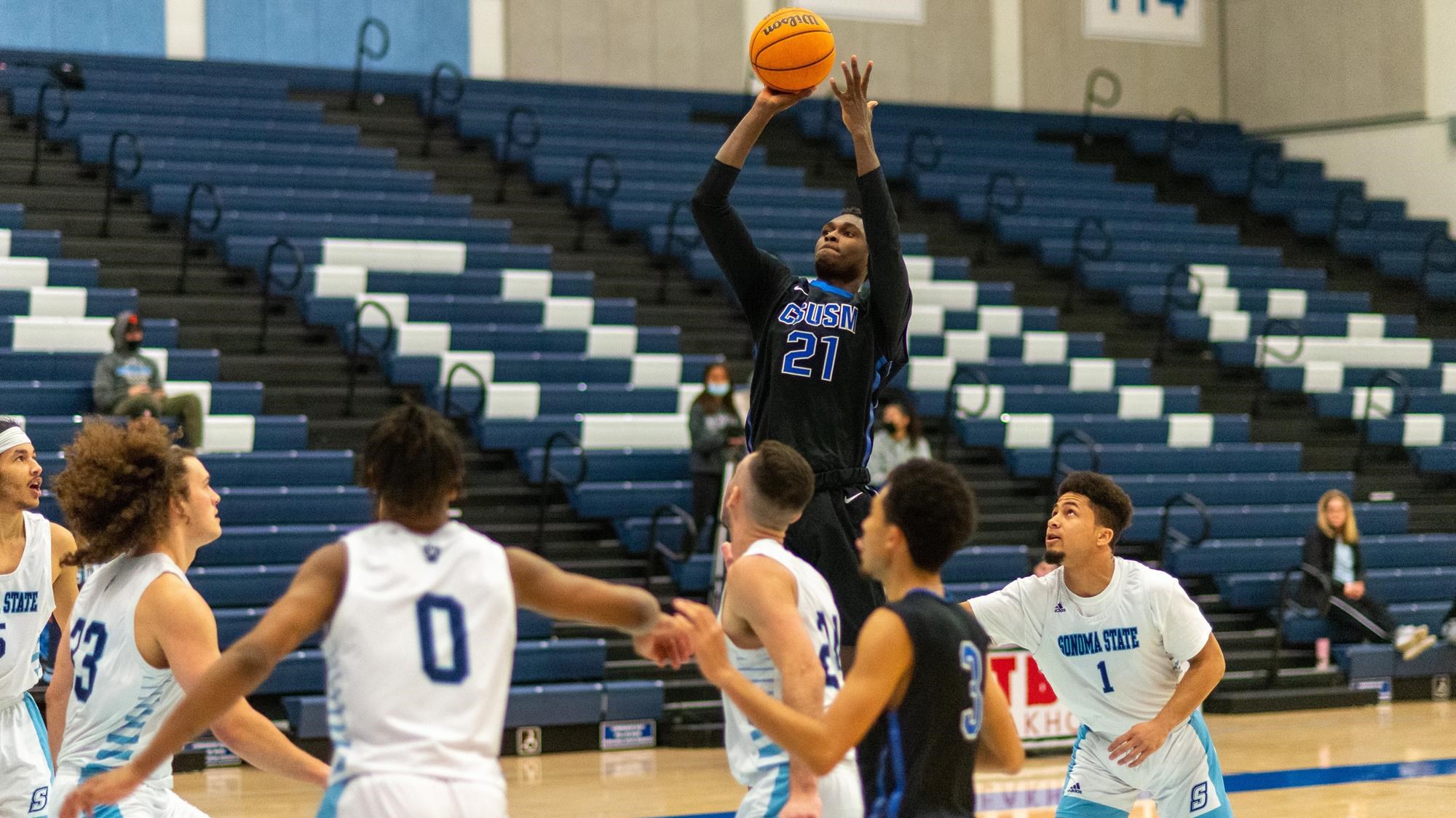 Joel Mensah - 2022-23 - Men's Basketball - Cal State San Marcos Athletics