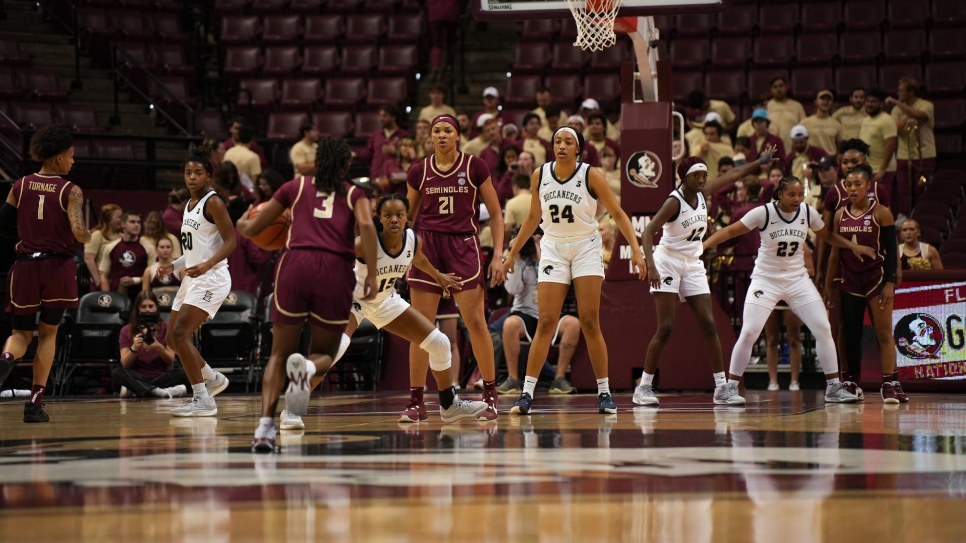 Garcia Scores Career-High 19 Points Versus No. 18 Florida State ...