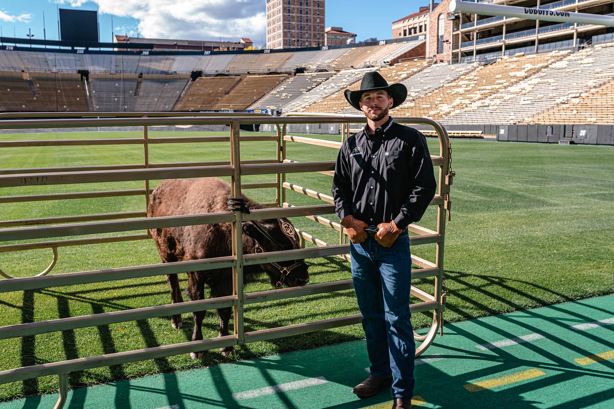 John Harley - Ralphie - University of Colorado Athletics