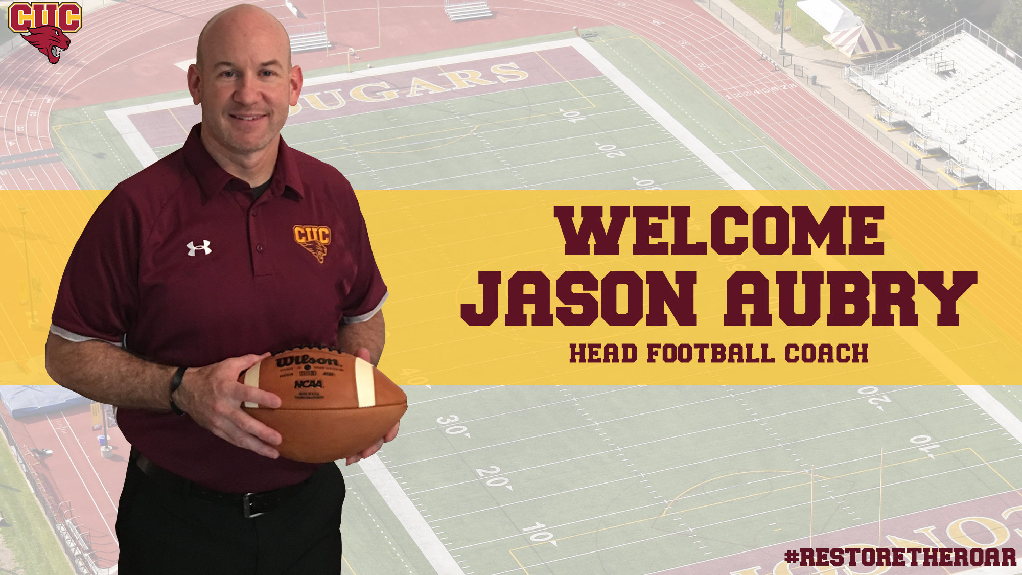 Jason Aubry Appointed New Head Coach For CUC Football - Concordia ...