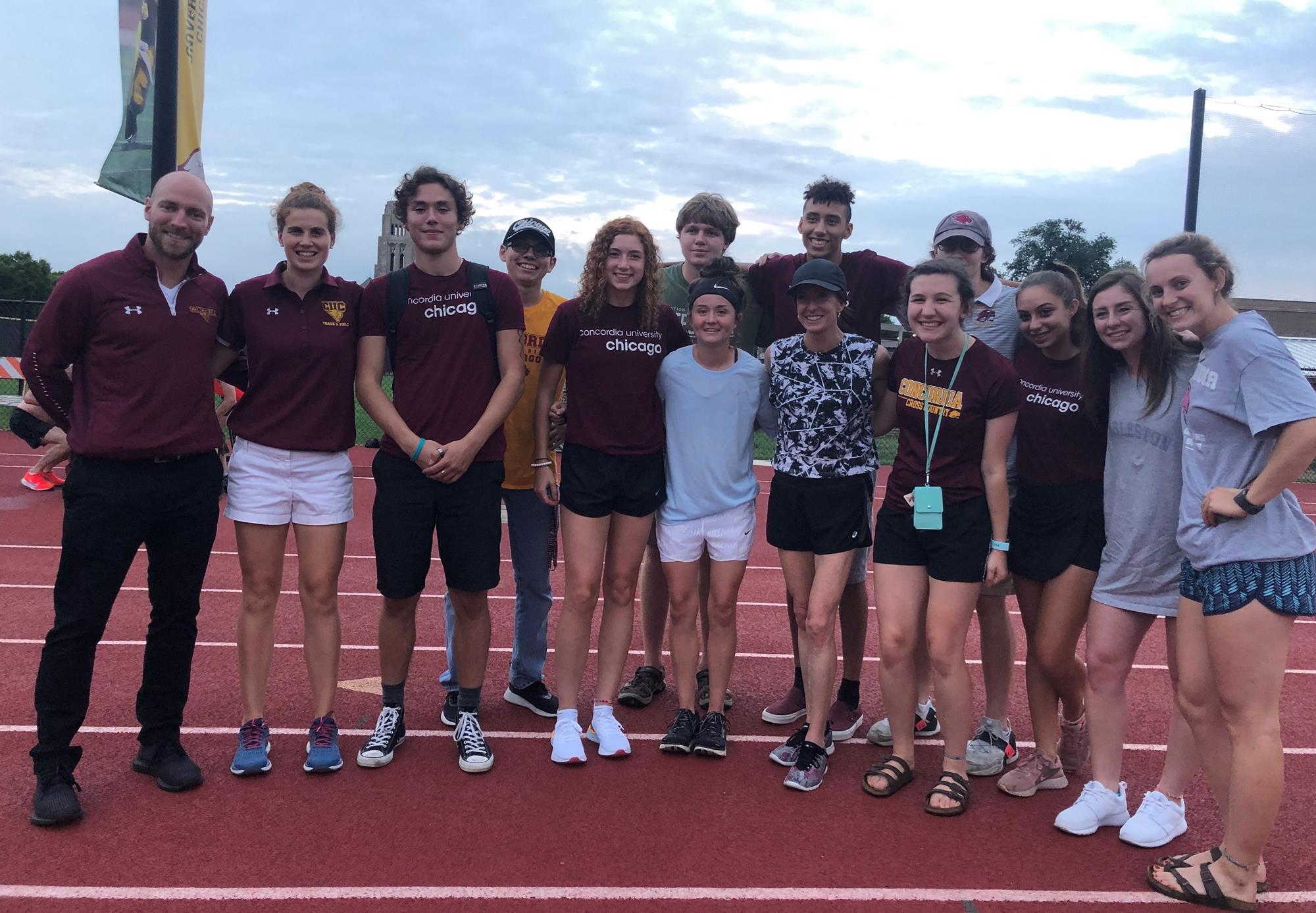 CUC Athletes Cross Paths with a Legend - Concordia University Chicago ...