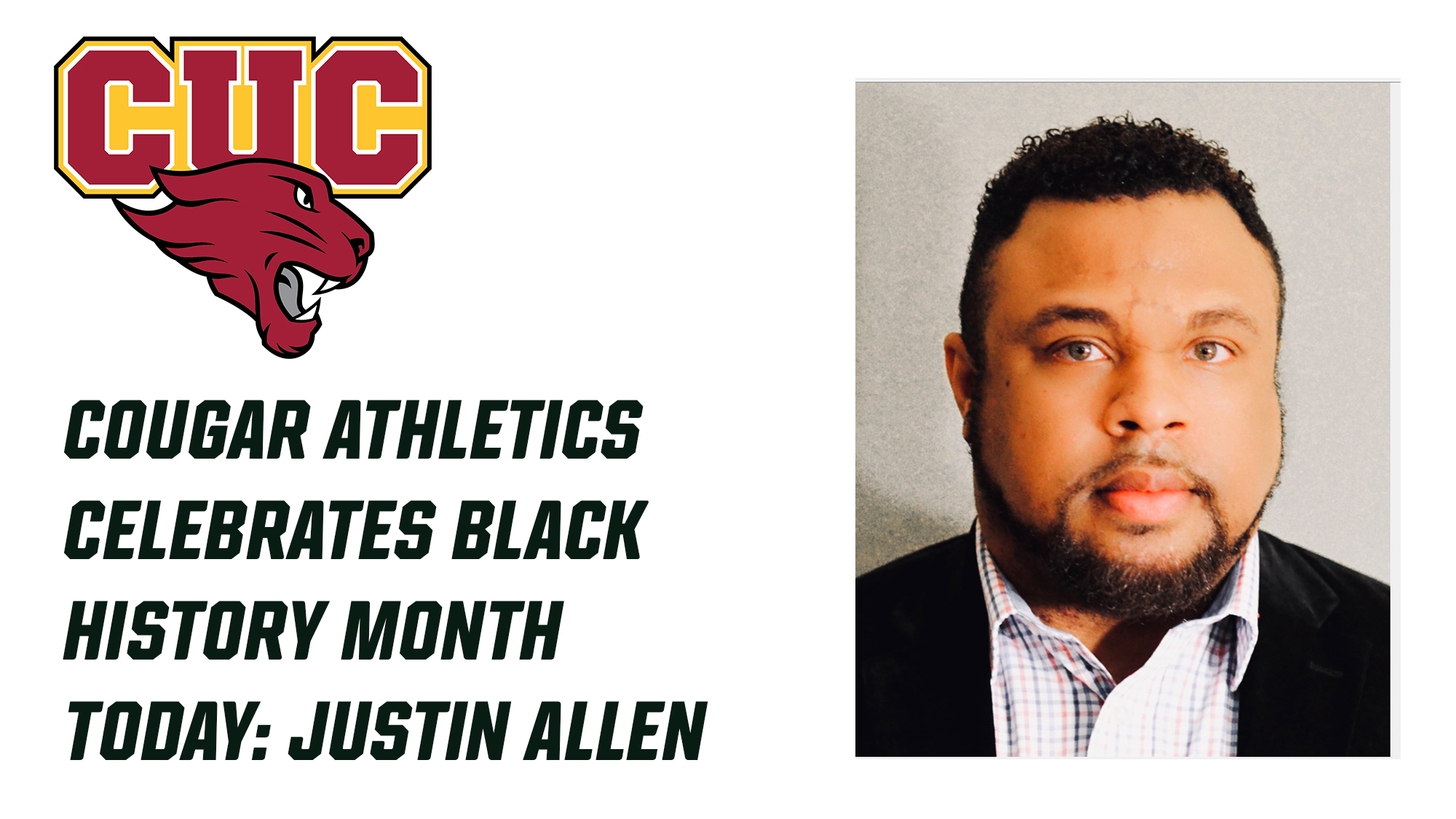 CUC Athletics and Black History Month: Justin Allen - Concordia ...