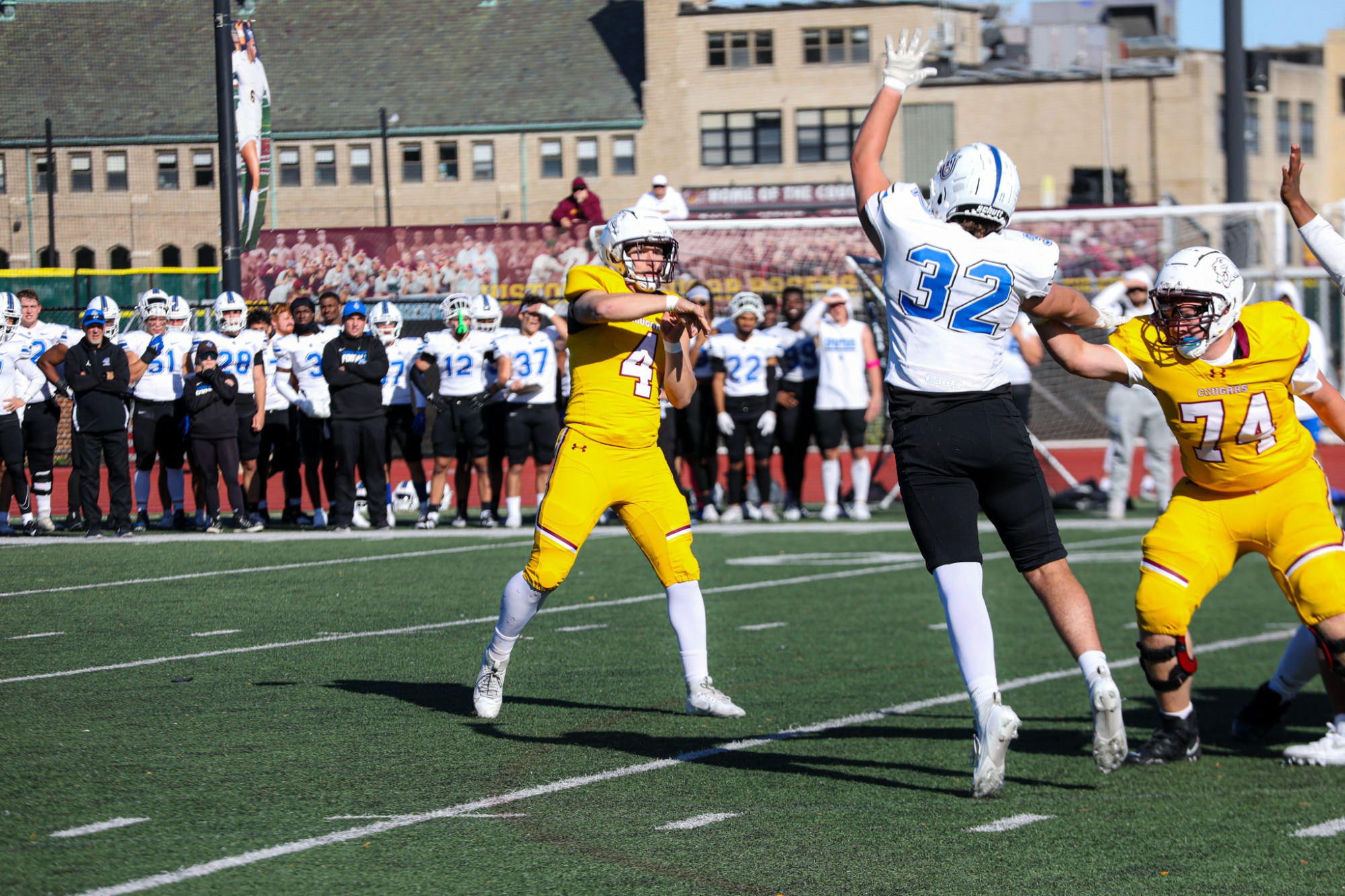 Green Knights Slay Cougars - Concordia University Chicago Athletics