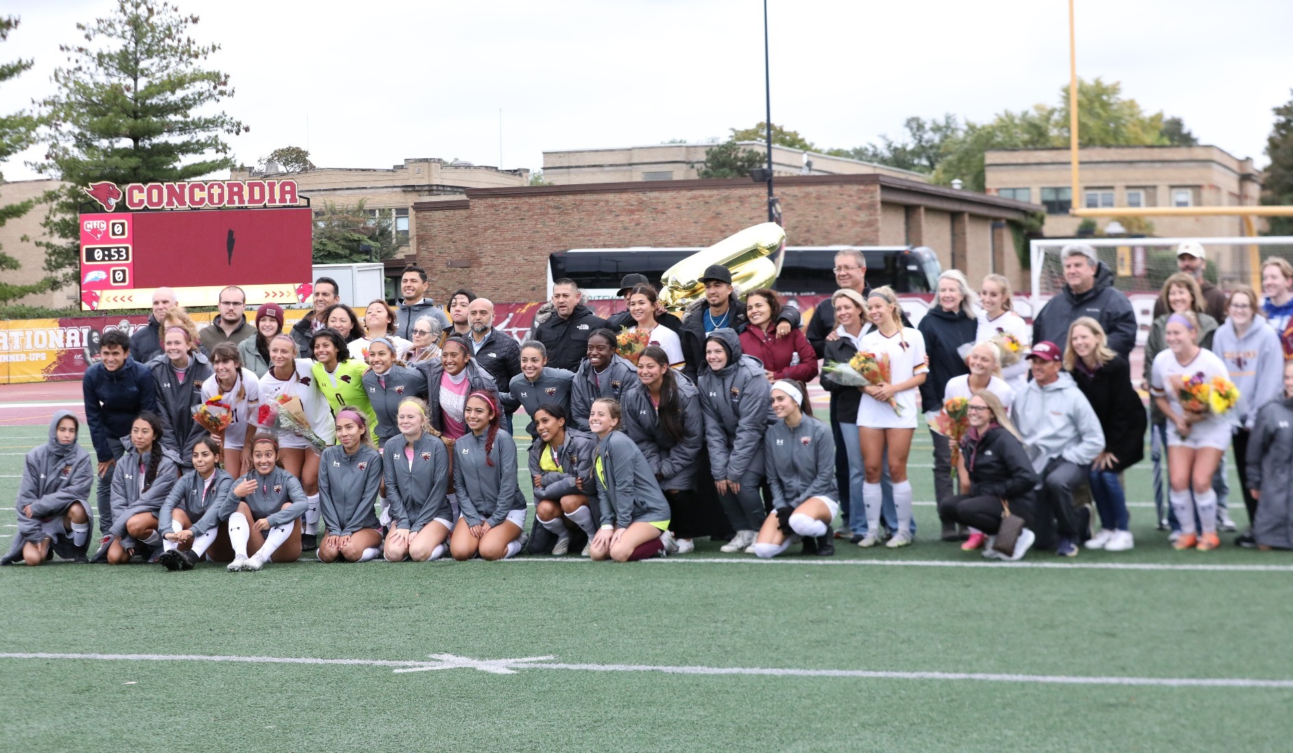 Cougars Topple Falcons In Huge Senior Day Win - Concordia University ...