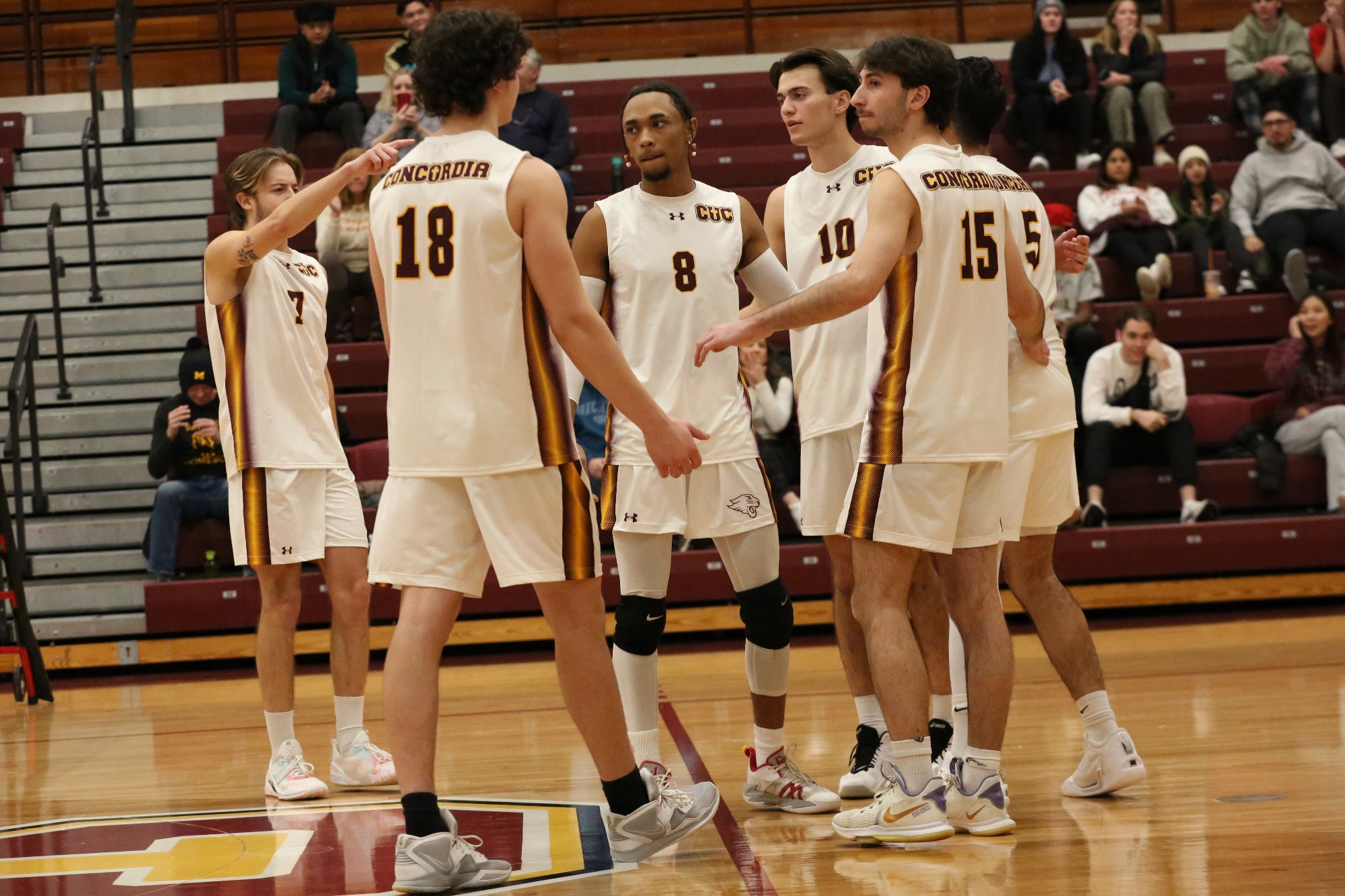 Cougars Emerge Victorious In Five Set Thriller - Concordia University ...