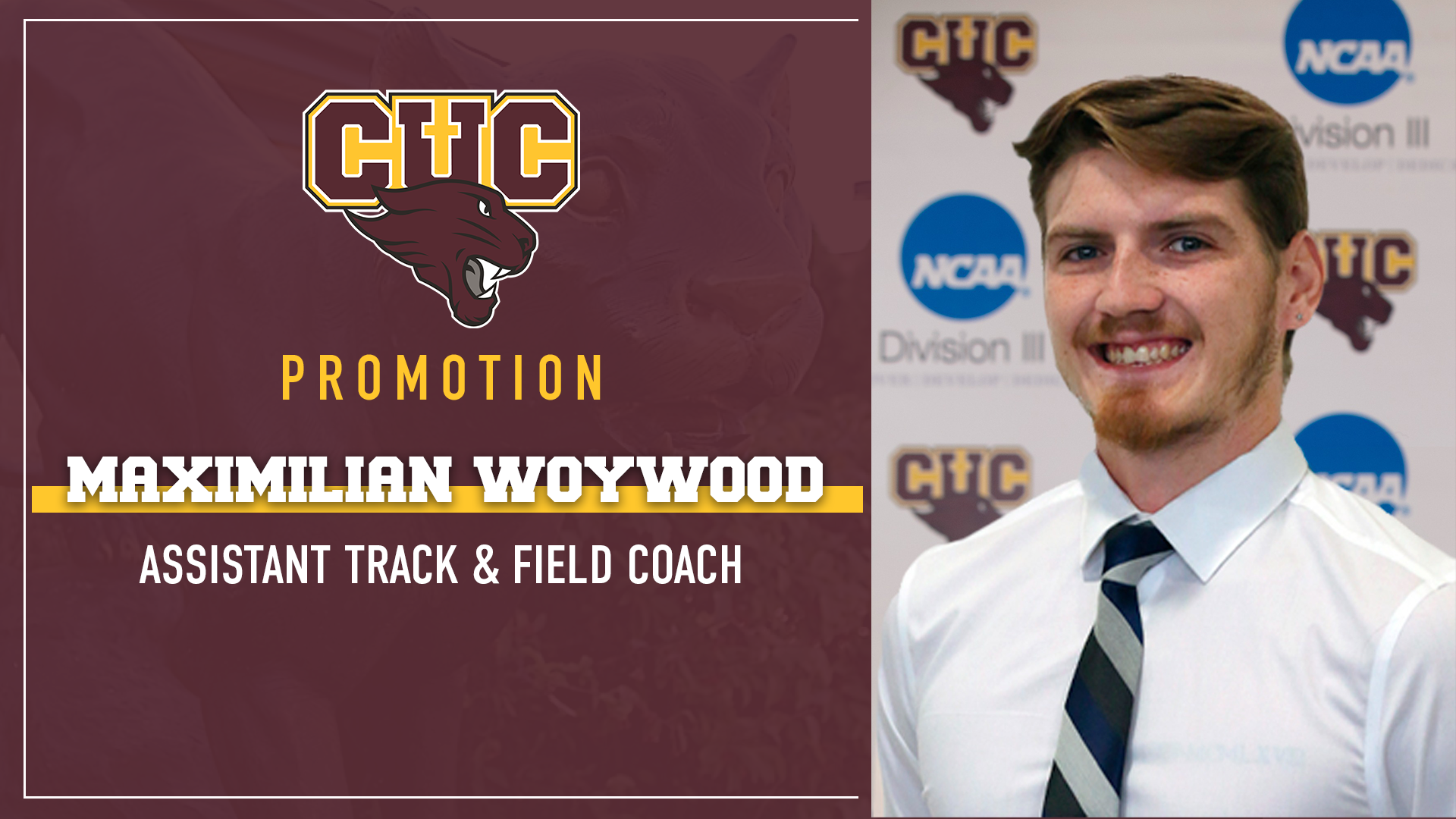 Woywood Promoted To Assistant Track & Field Coach - Concordia ...