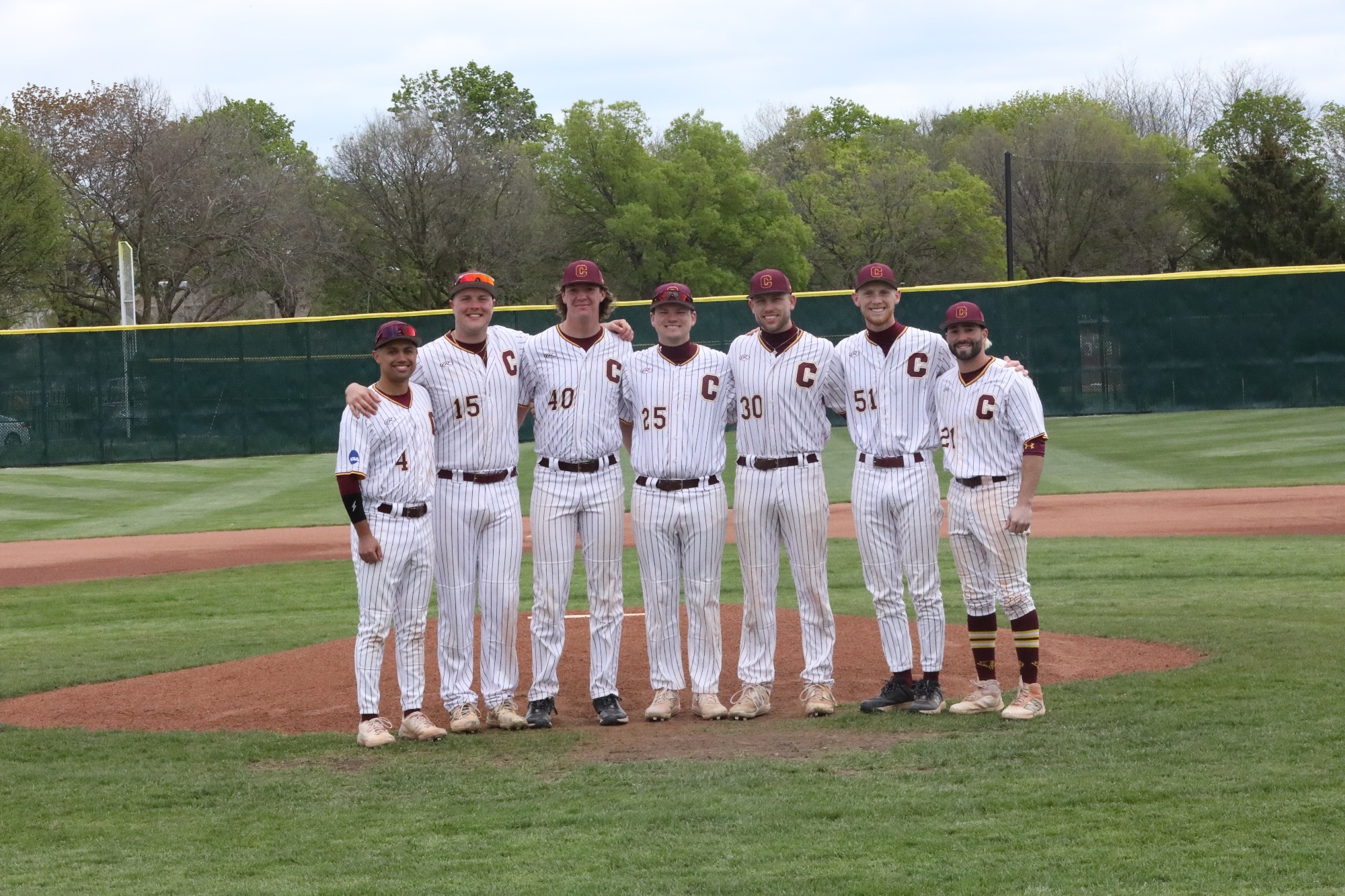 Cougar Baseball Secures Senior Day Sweep - Concordia University Chicago ...