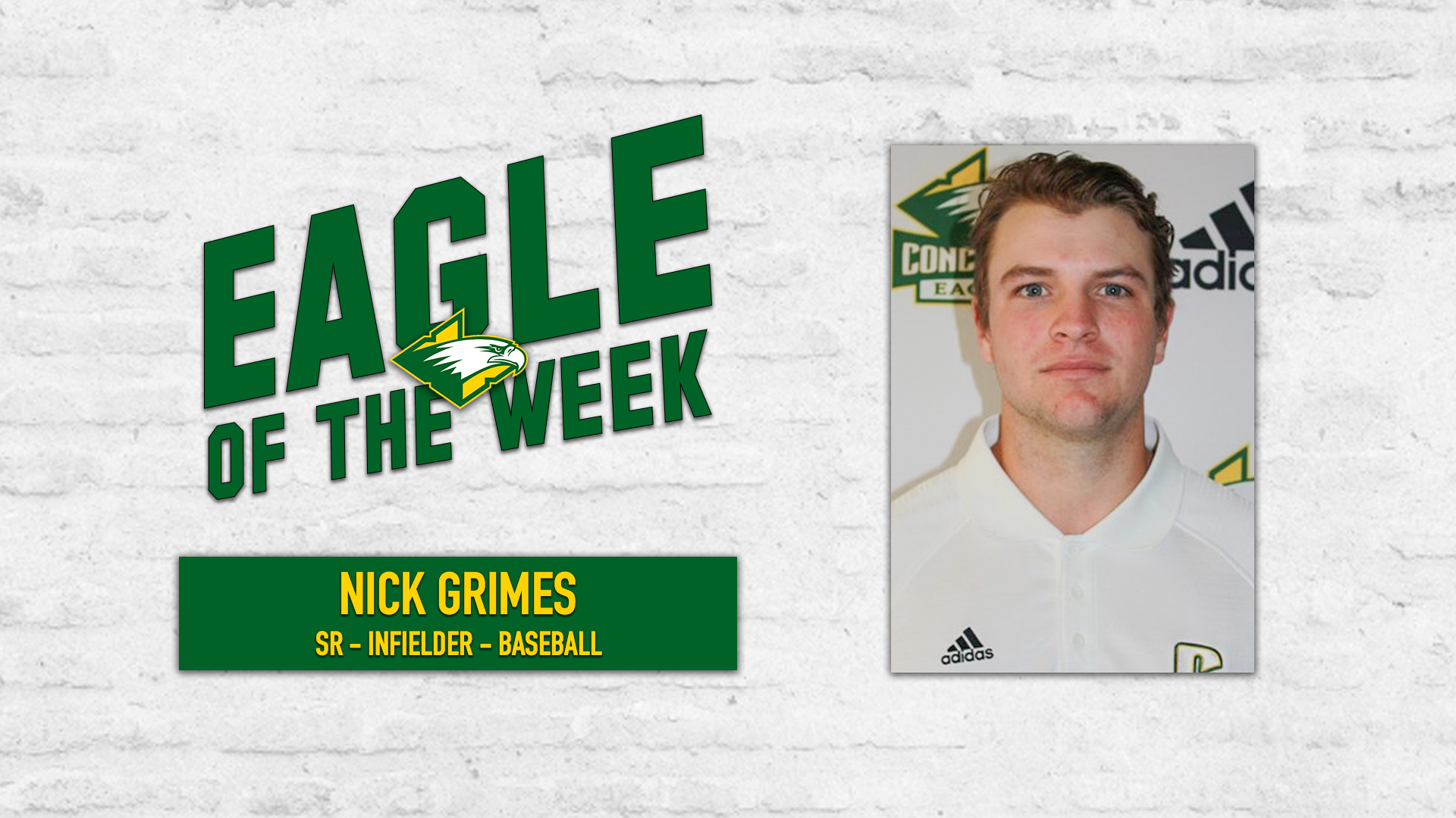 Newport Rib Company Eagle of the Week - Nick Grimes - Concordia ...