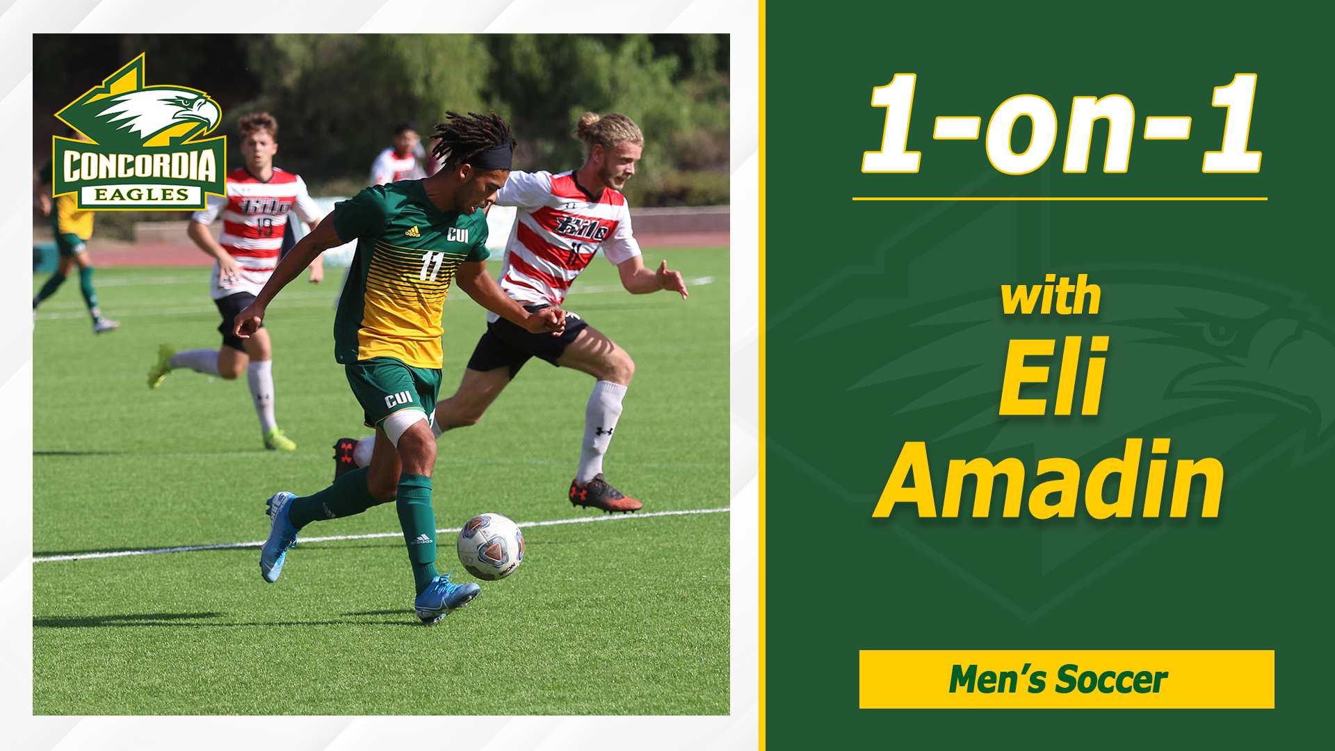 1-on-1 With Elijah Amadin - Concordia University Irvine Athletics