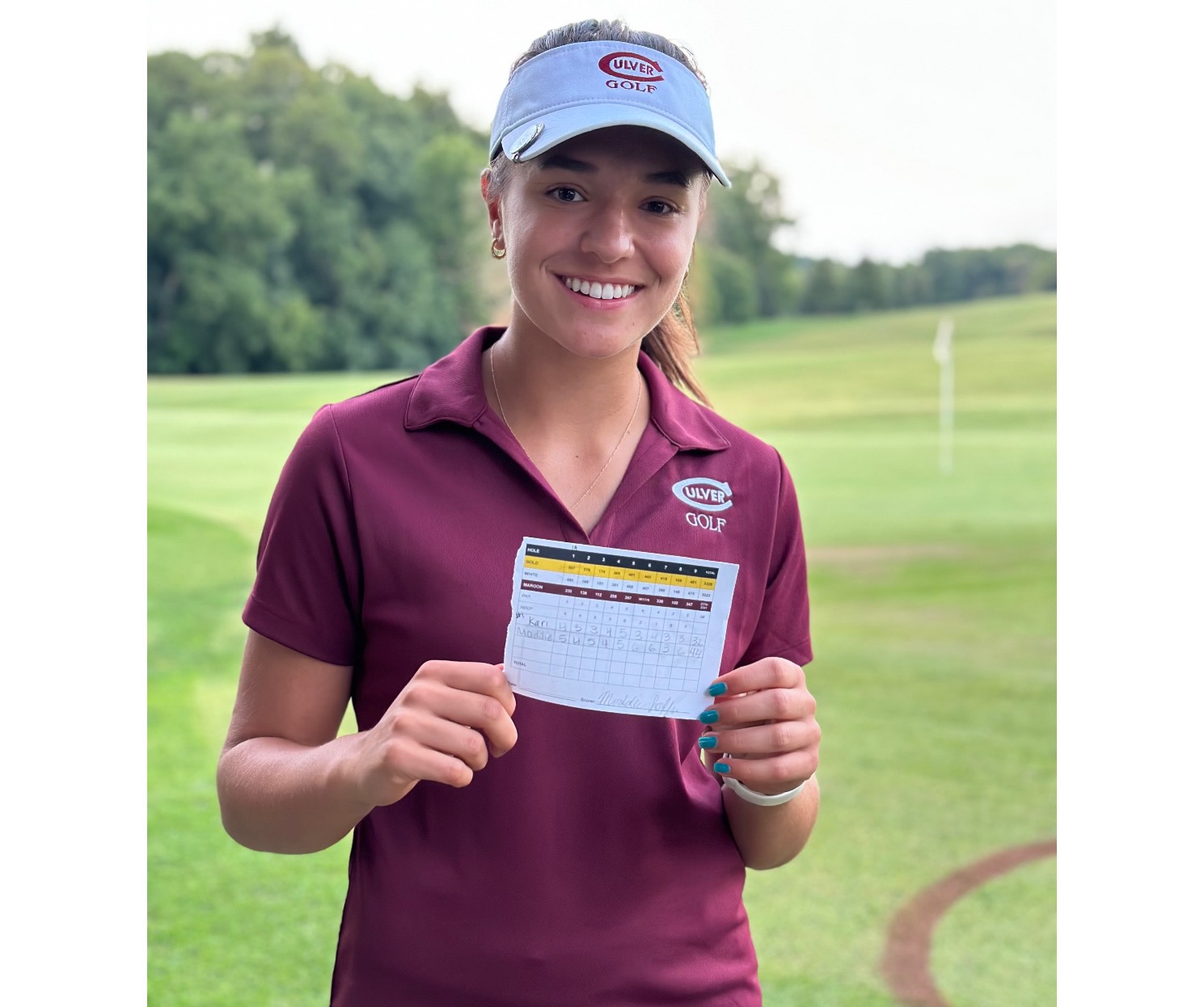 Kari Teglia ties CGA nine-hole course record - Culver Academies