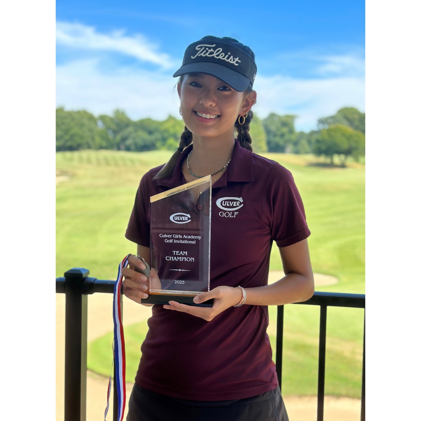 Lynne Zhang sets two course records - Culver Academies