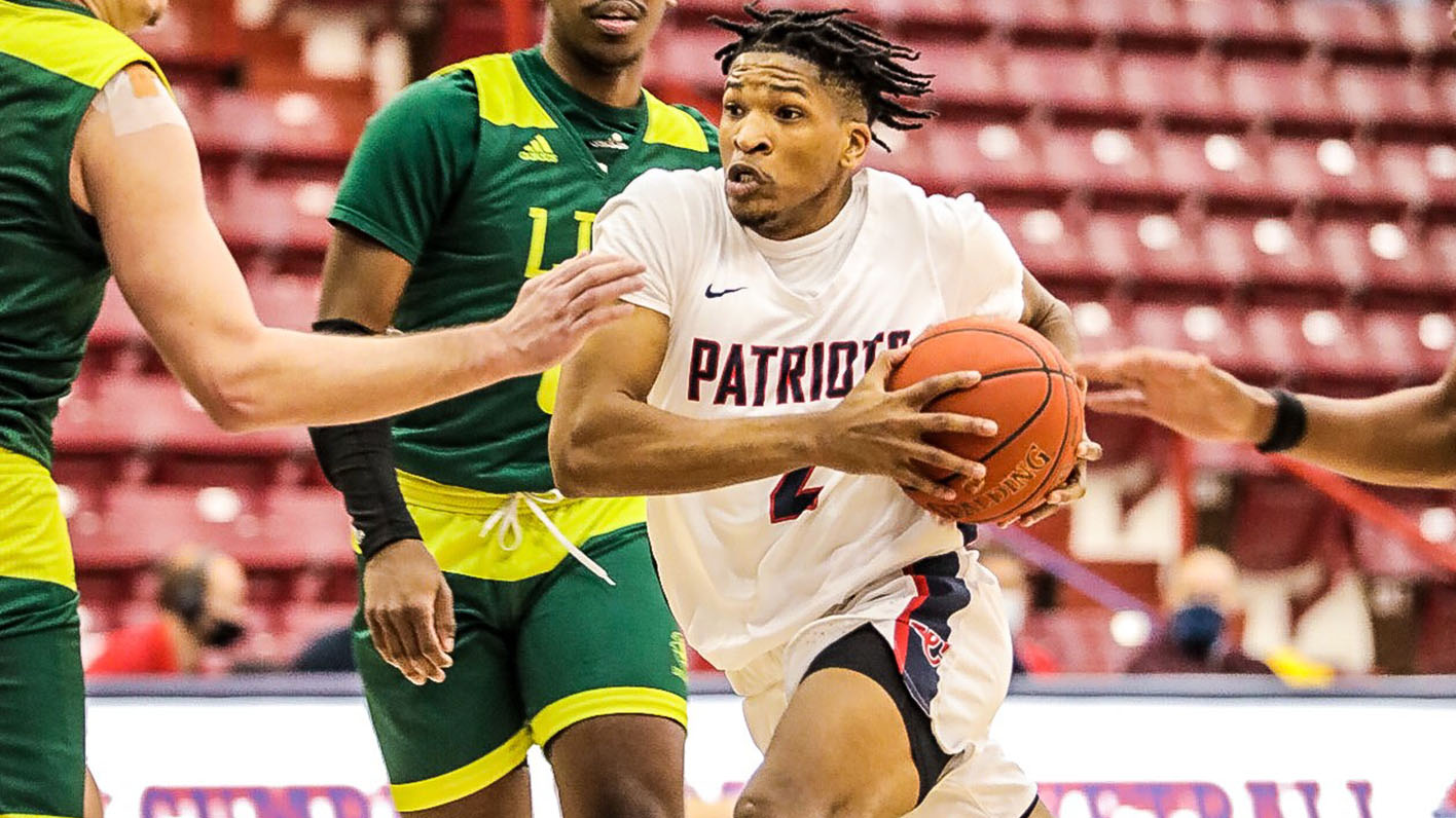 Olison Notches Double-Double in Patriots Win - University of the ...