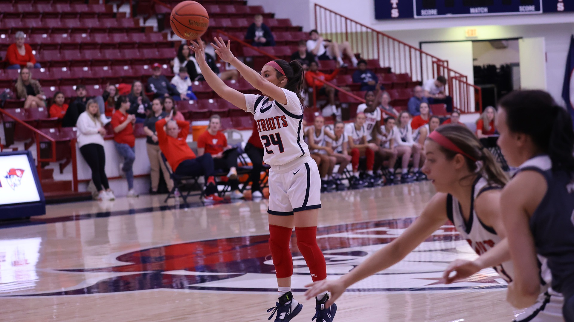 Monday’s Double-Double Anchors Strong Second Half in Patriots Win ...