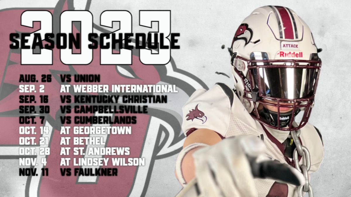 Football releases 2023 Schedule - Cumberland University