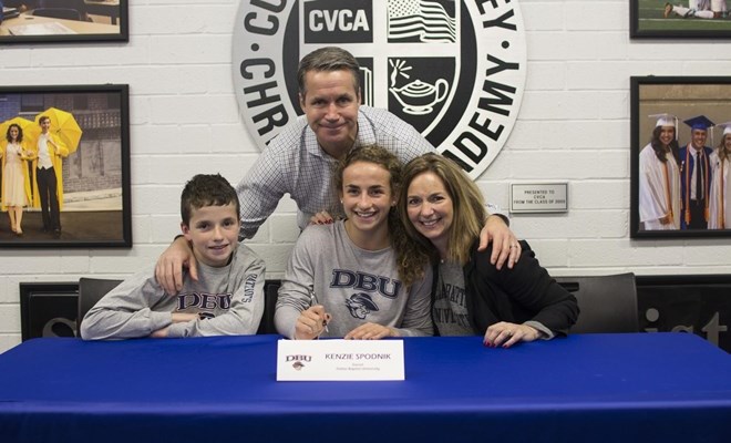 Kenzie Spodnik signs with Dallas Baptist - Cuyahoga Valley Christian ...