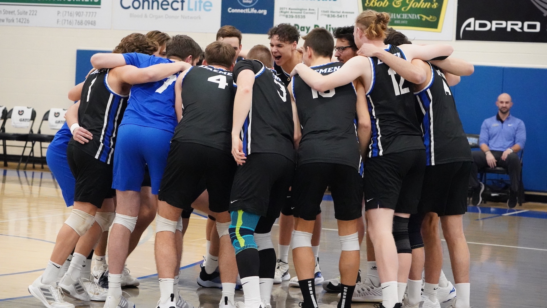 Men's Volleyball Returns To Win Column - Daemen University Athletics