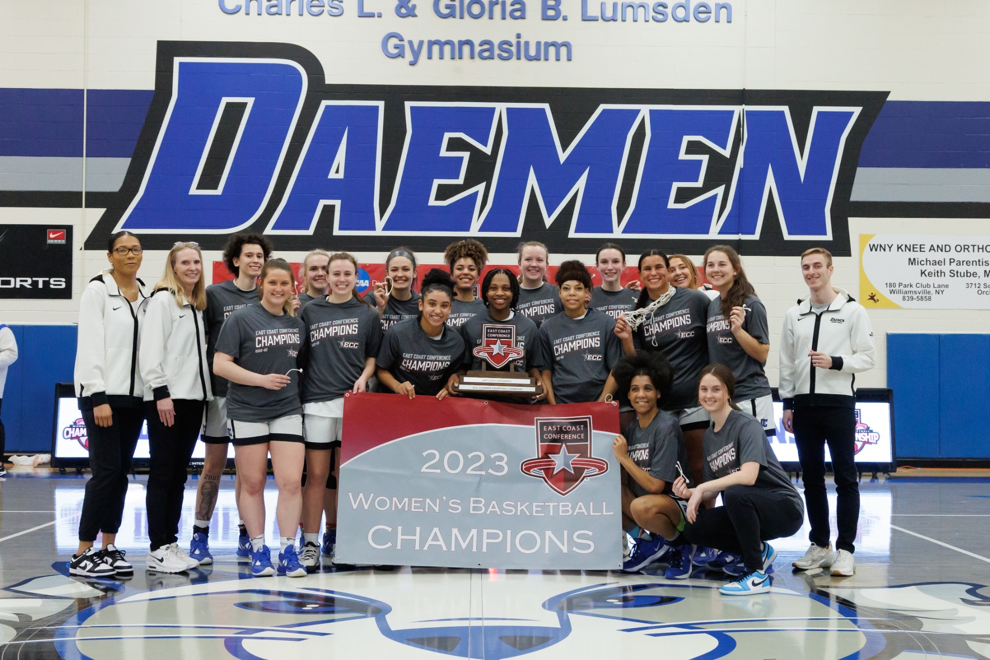 BACK-TO-BACK!! Daemen Women's Basketball Repeats As ECC Champions ...