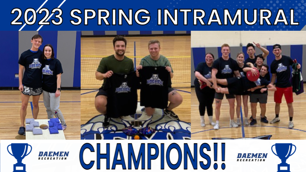 Spring 2023 Intramural Champions - Daemen University Athletics