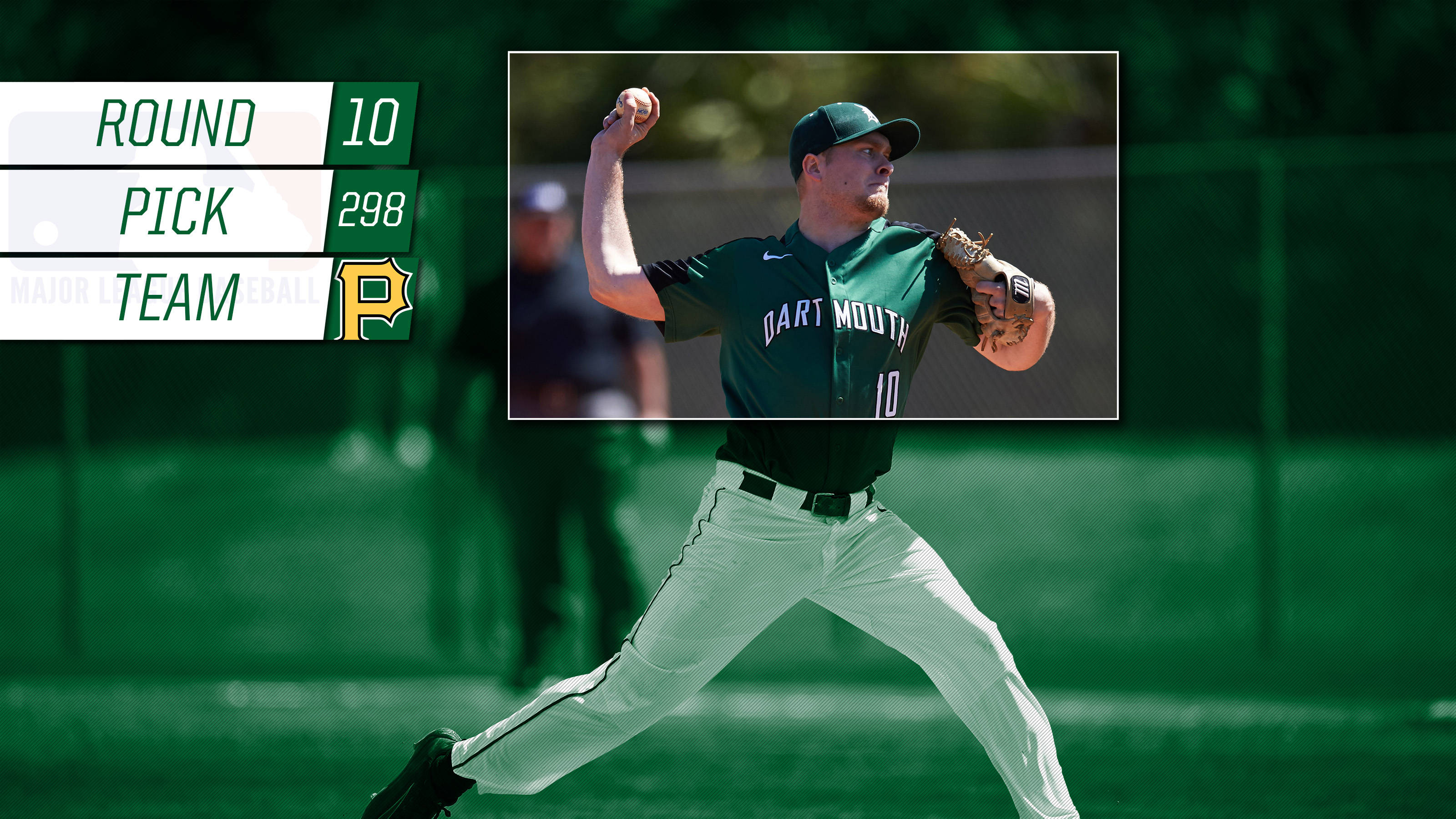 Sulser Chosen in 10th Round of MLB Draft by Pirates - Dartmouth College ...