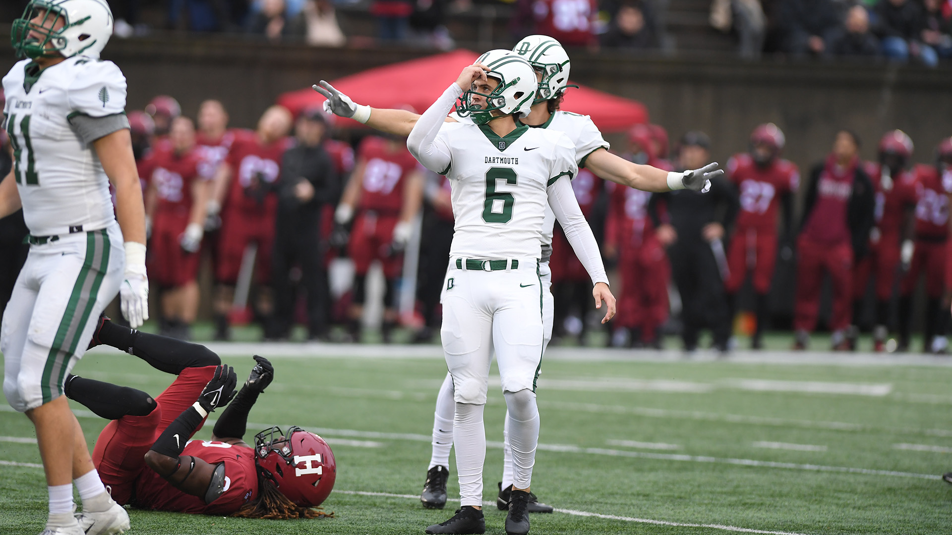 Davis Field Goal in Final Minute Lifts Football to 20-17 Win ...