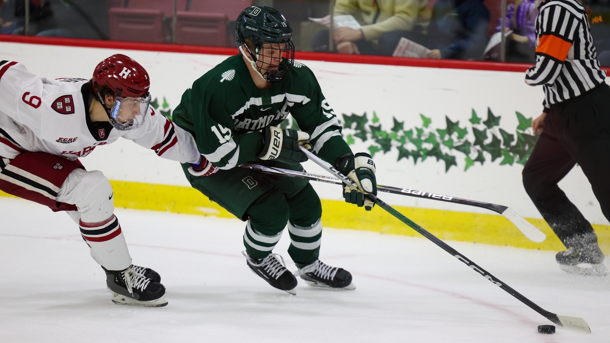 Men’s Hockey Ties Harvard, 5-5 - Dartmouth College Athletics