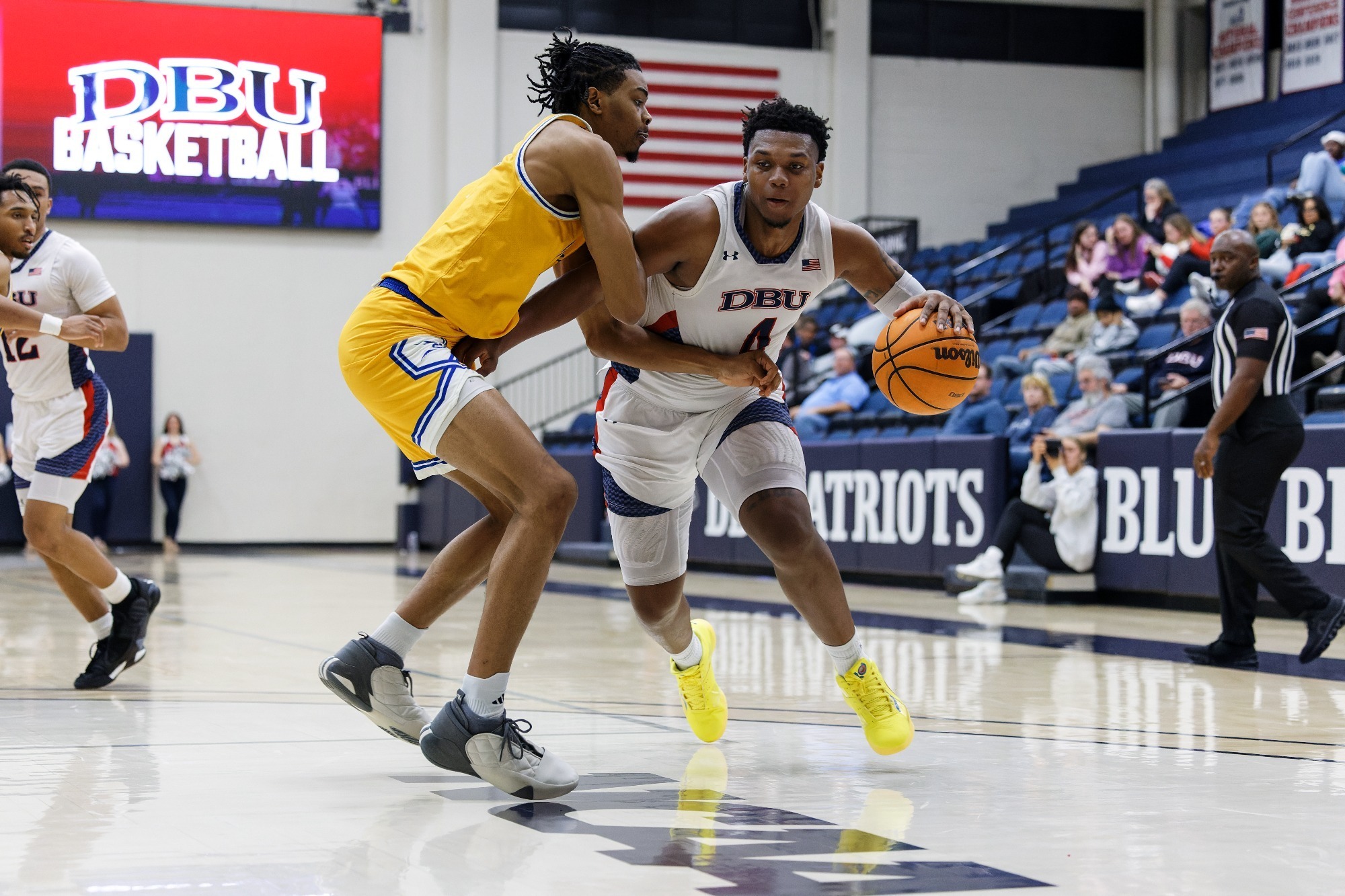 No. 3 Patriots Pull Out 69-59 Win Over St. Edwards - Dallas Baptist ...