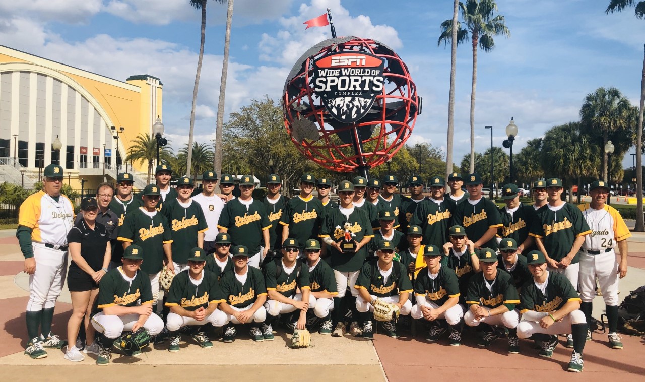 Delgado opens 2020 Disney appearance with two wins - Delgado Community ...