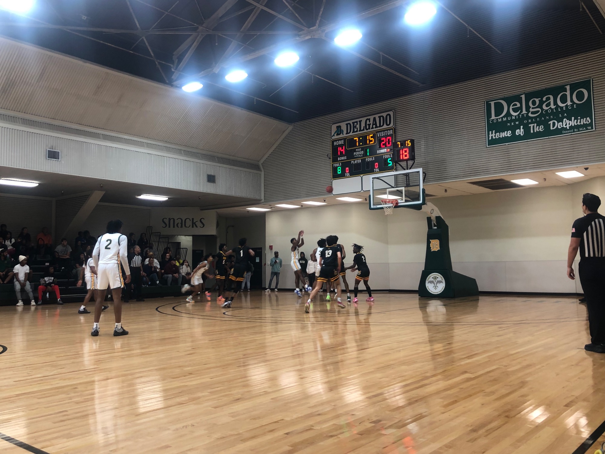 Dolphins drop home doubleheader to Bishop State - Delgado Community ...