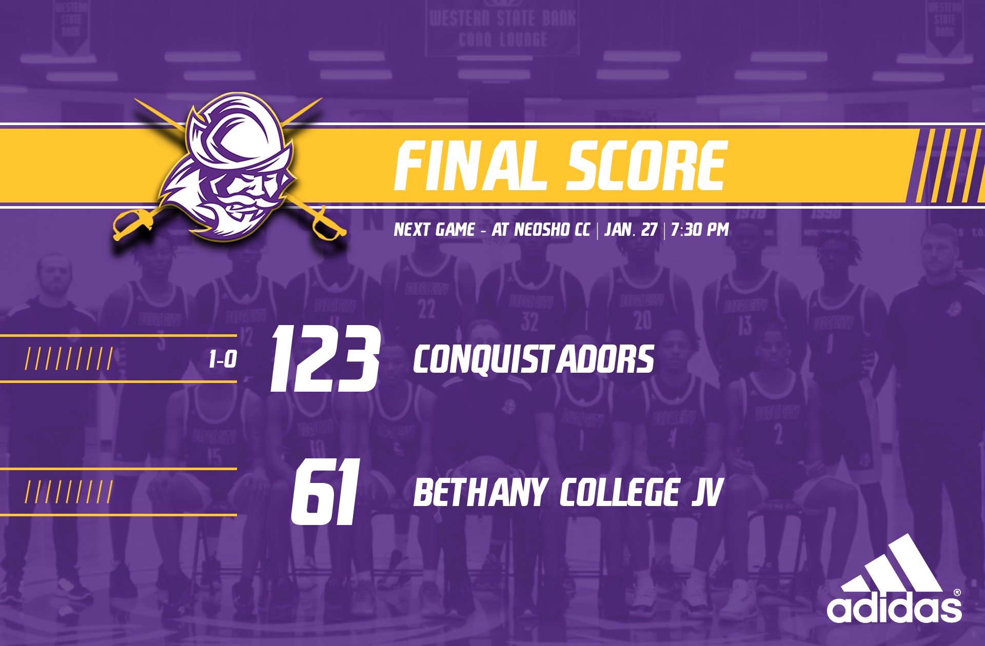 Conquistadors Set Tone Early in Home Opener - Dodge City Community ...