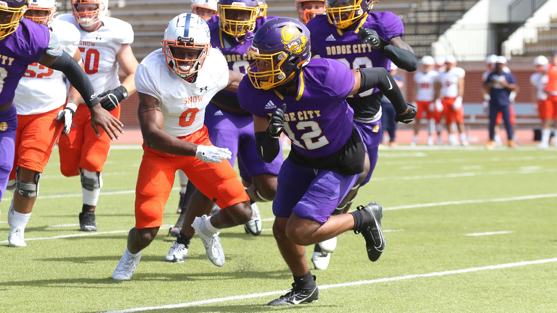 Football Battles #6 Snow Down to the Wire - Dodge City Community ...