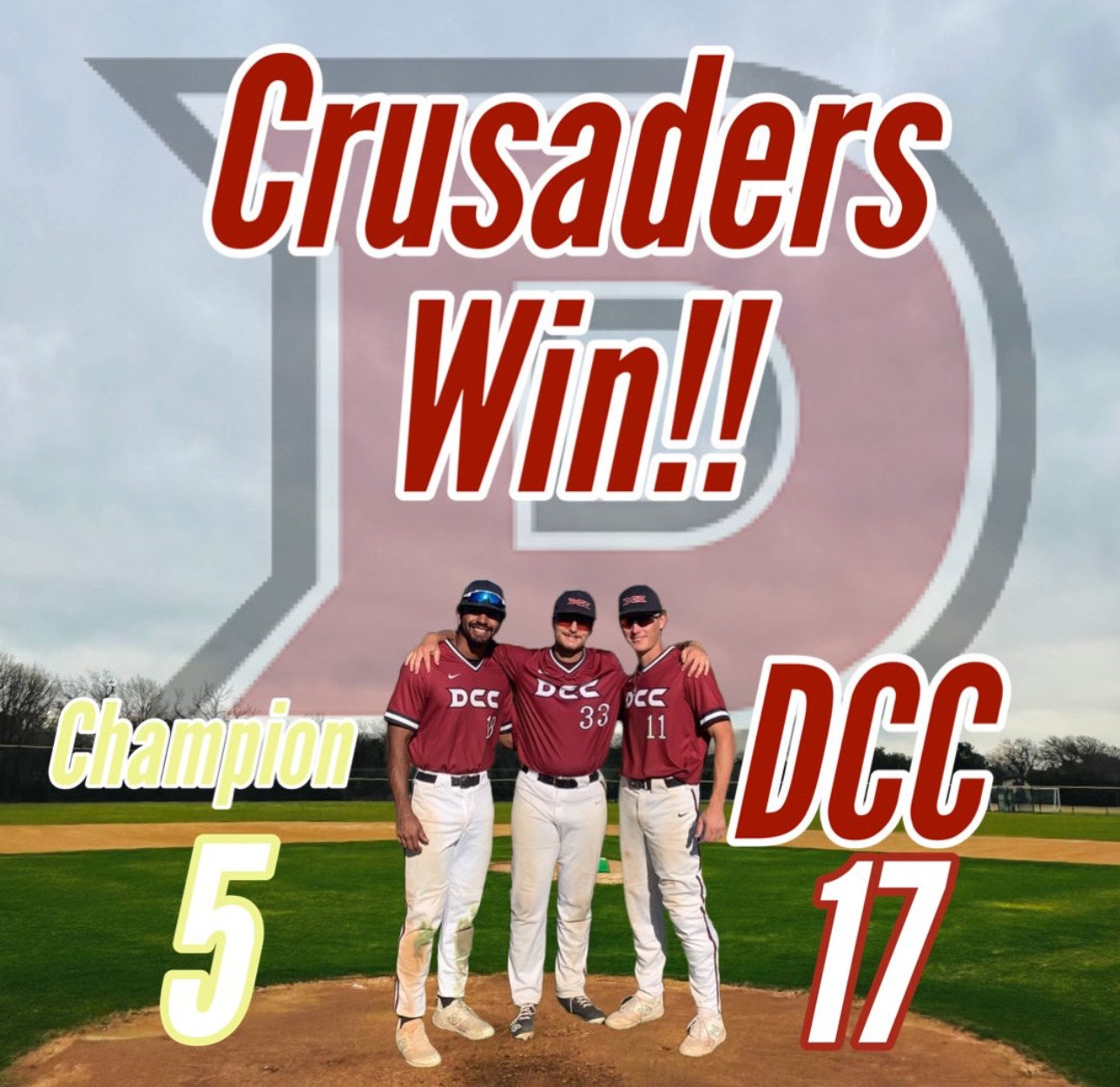 BB: Crusaders Sweep Tigers to close out homestand - Dallas Christian College