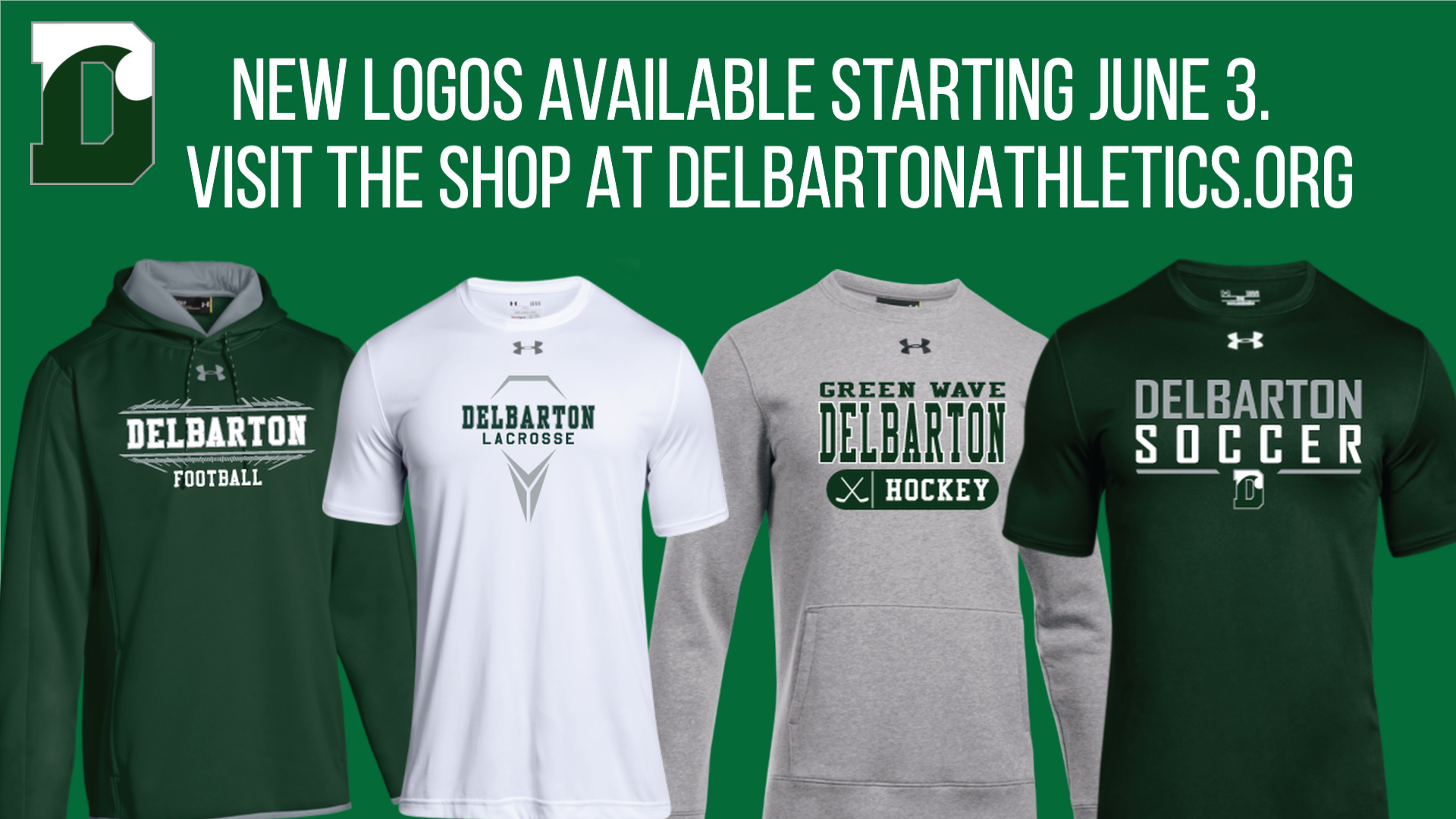 New Detailed Logos Coming Monday to Delbarton Shop - Delbarton Athletics