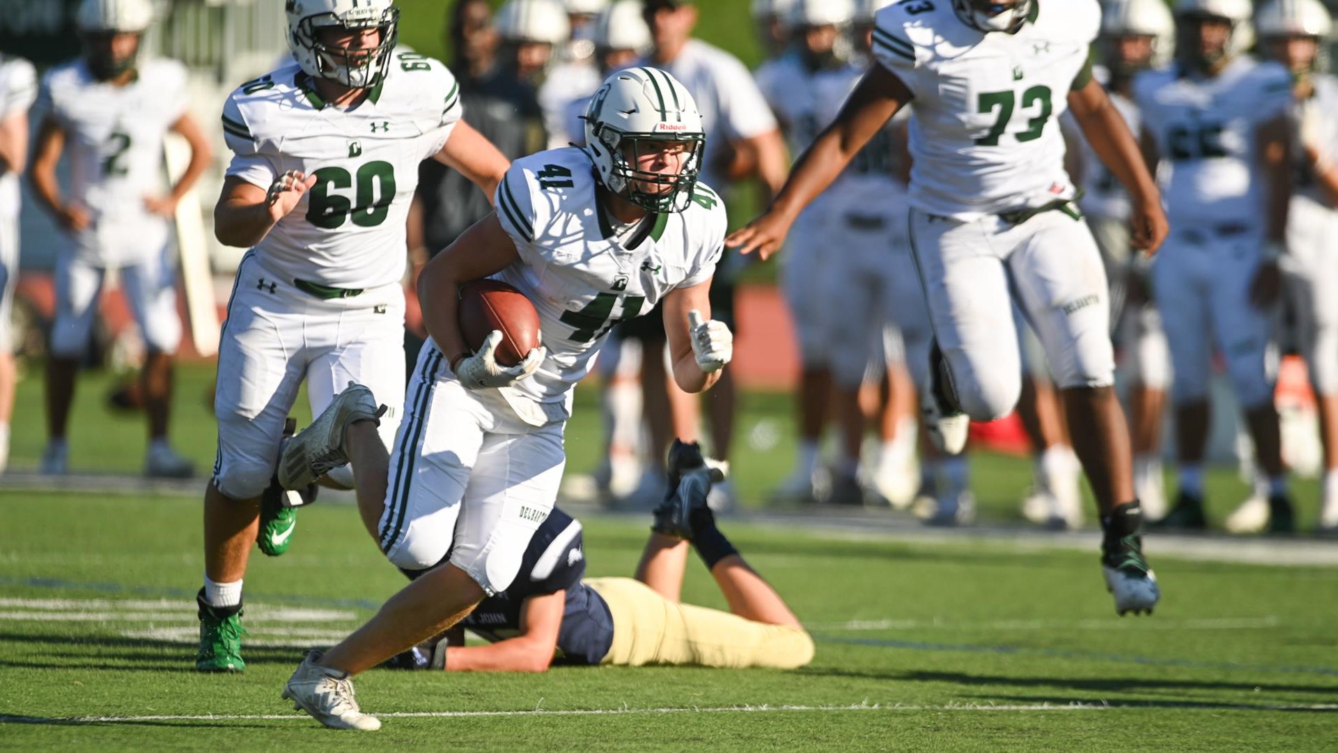 JV Football Opens Season With Victory - Delbarton Athletics