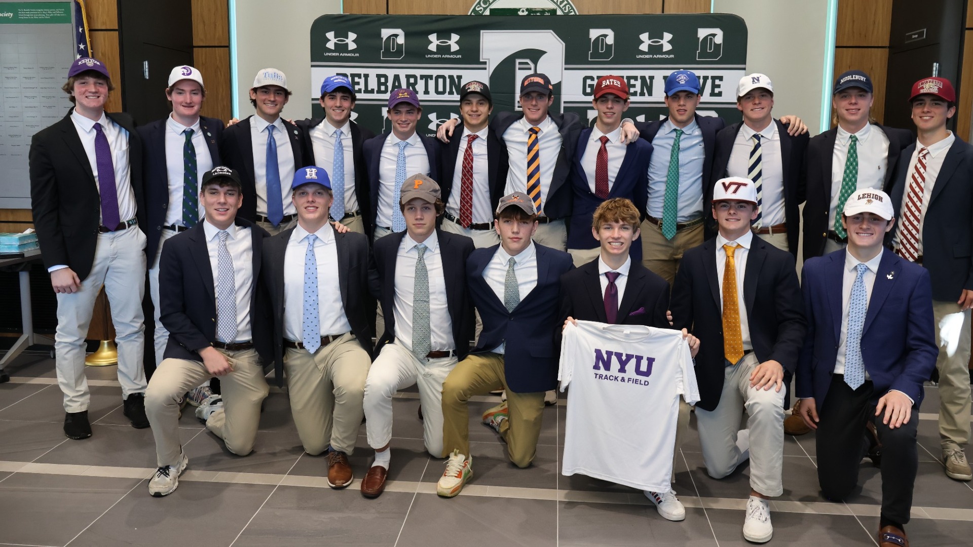 19 Green Wave Athletes Sign NCAA Letters of Intent - Delbarton Athletics