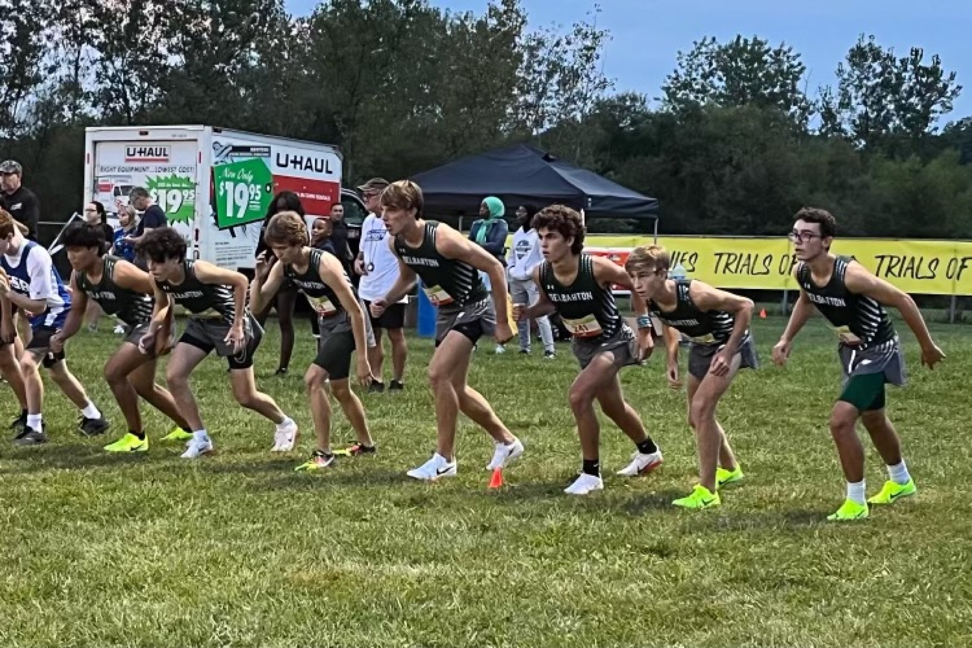 Cross Country Opens Season At Trials of Miles - Delbarton Athletics