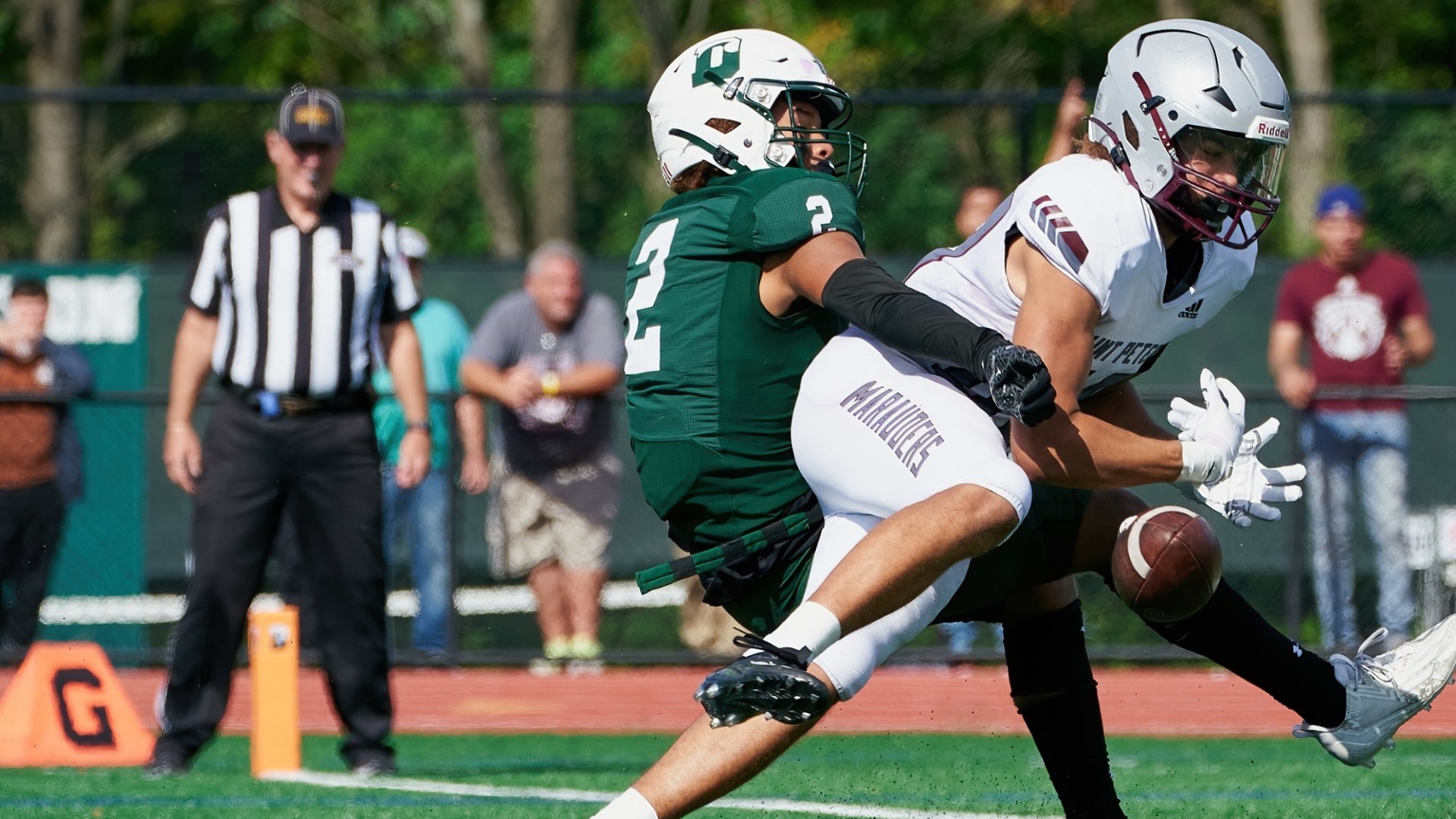 Varsity Football Takes Down St. Peter's Prep In Overtime - Delbarton ...