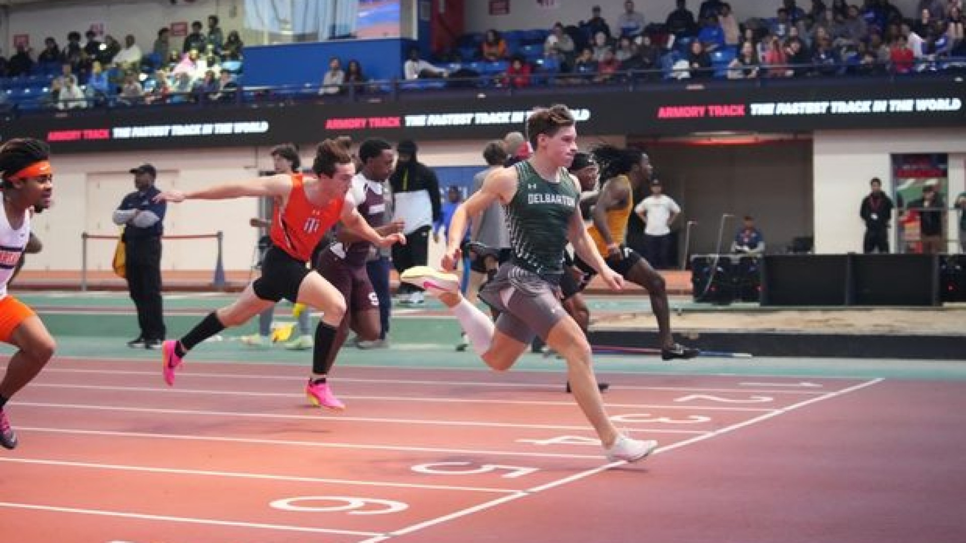 Ryan Johnson Sets Multiple Records At NYC Armory - Delbarton Athletics
