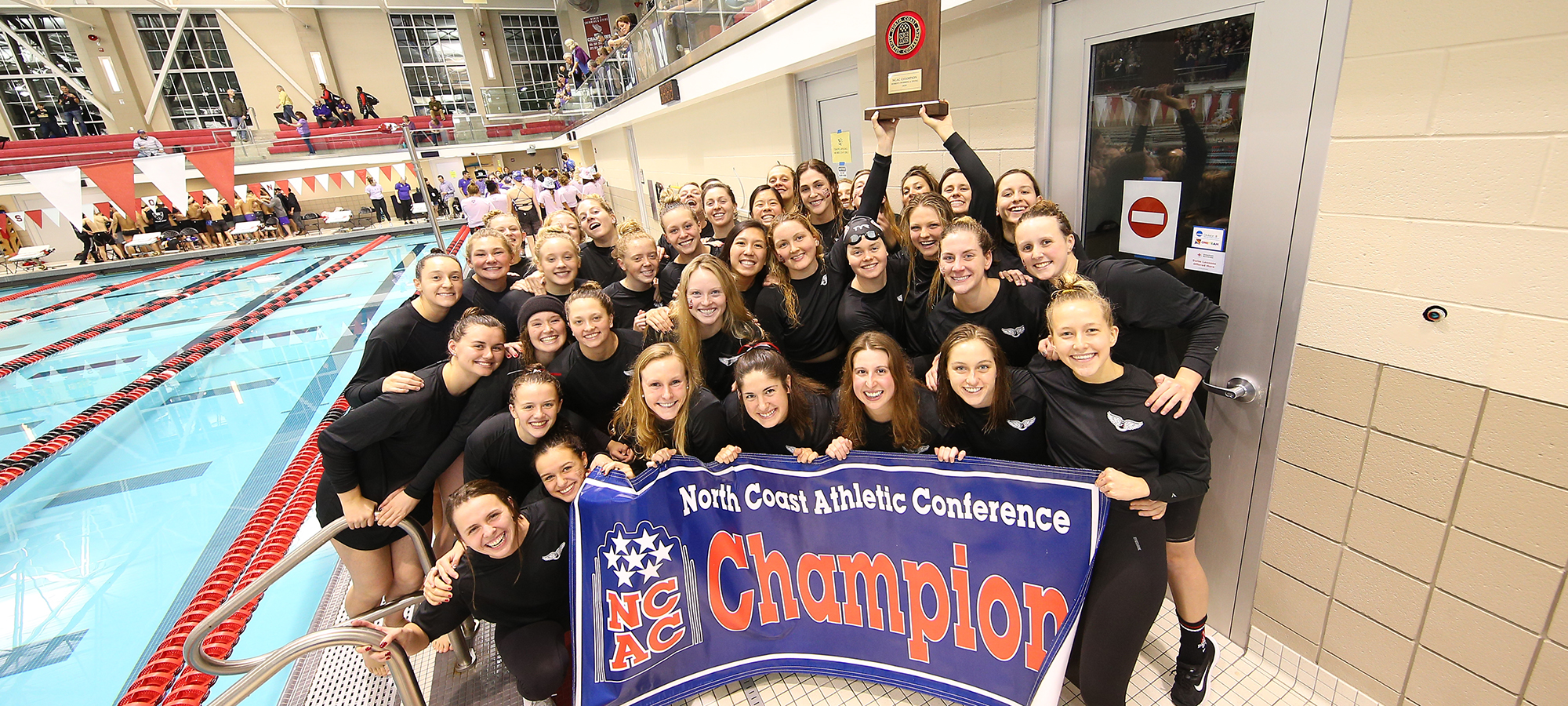 Denison women win the 2020 NCAC Championship - Denison University
