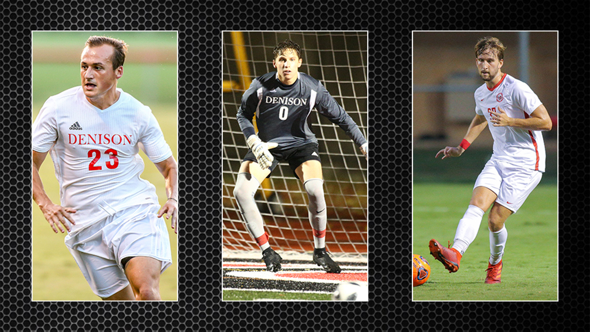 Men's soccer trio honored by OCSA - Denison University