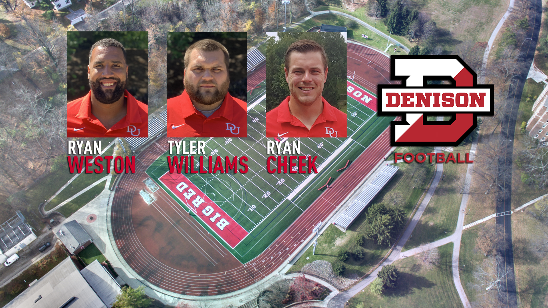 Football adds three to coaching staff - Denison University