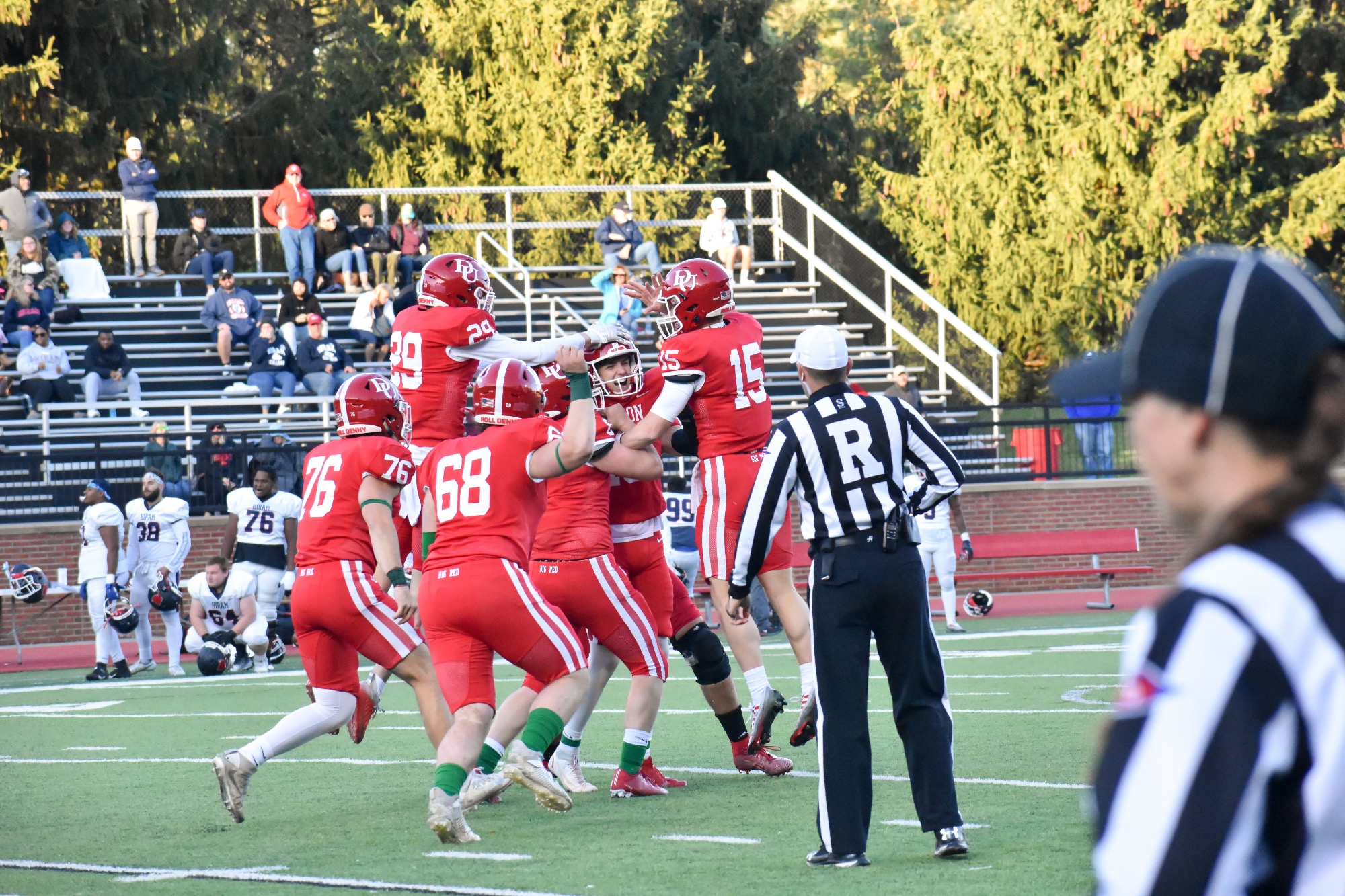 Cunningham’s 40-yard field goal sends Big Red past Hiram - Denison ...