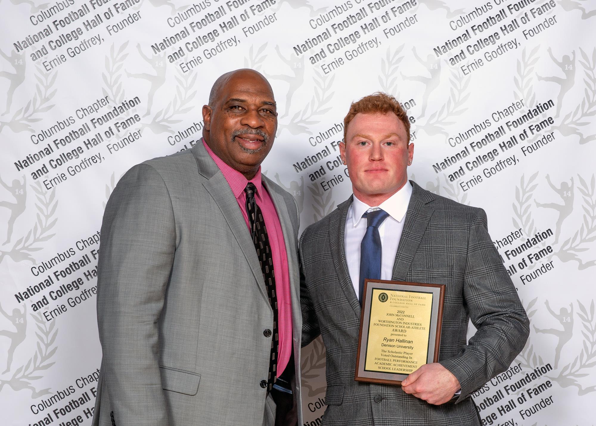 Hallinan recognized at National Football Foundation Scholar-Athlete ...